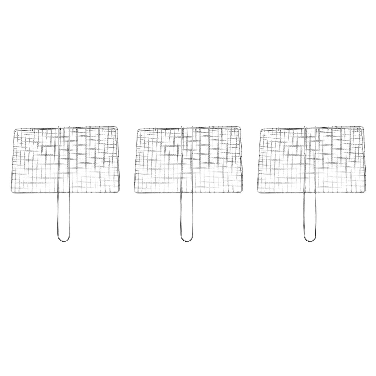 WORGEOUS 3pcs BBQ Grill Net For Vegetable Grilling Accessory Grill ...