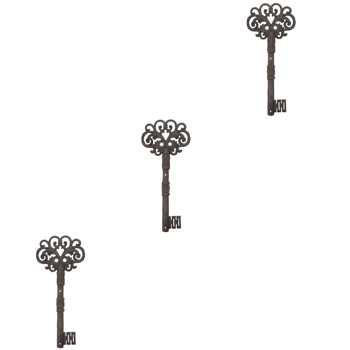 WORGEOUS 3pcs Cast Iron Crafts Key Nightclub Secret Chamber Adventure ...