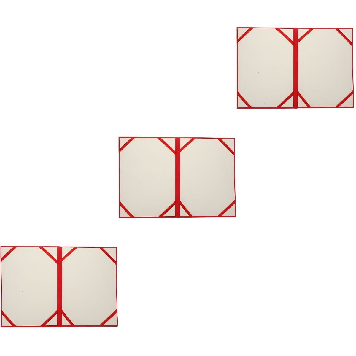 WORGEOUS 3pcs Certificate Cover Document Cover Certificate Protector ...