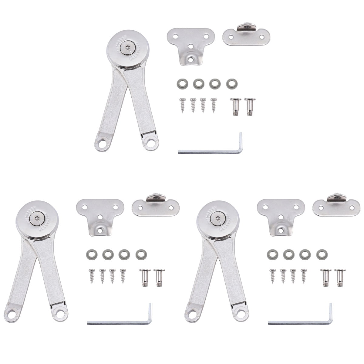WORGEOUS 3pcs Folding Lid Support Hinge Lift Up Stay Buffer Damper for ...