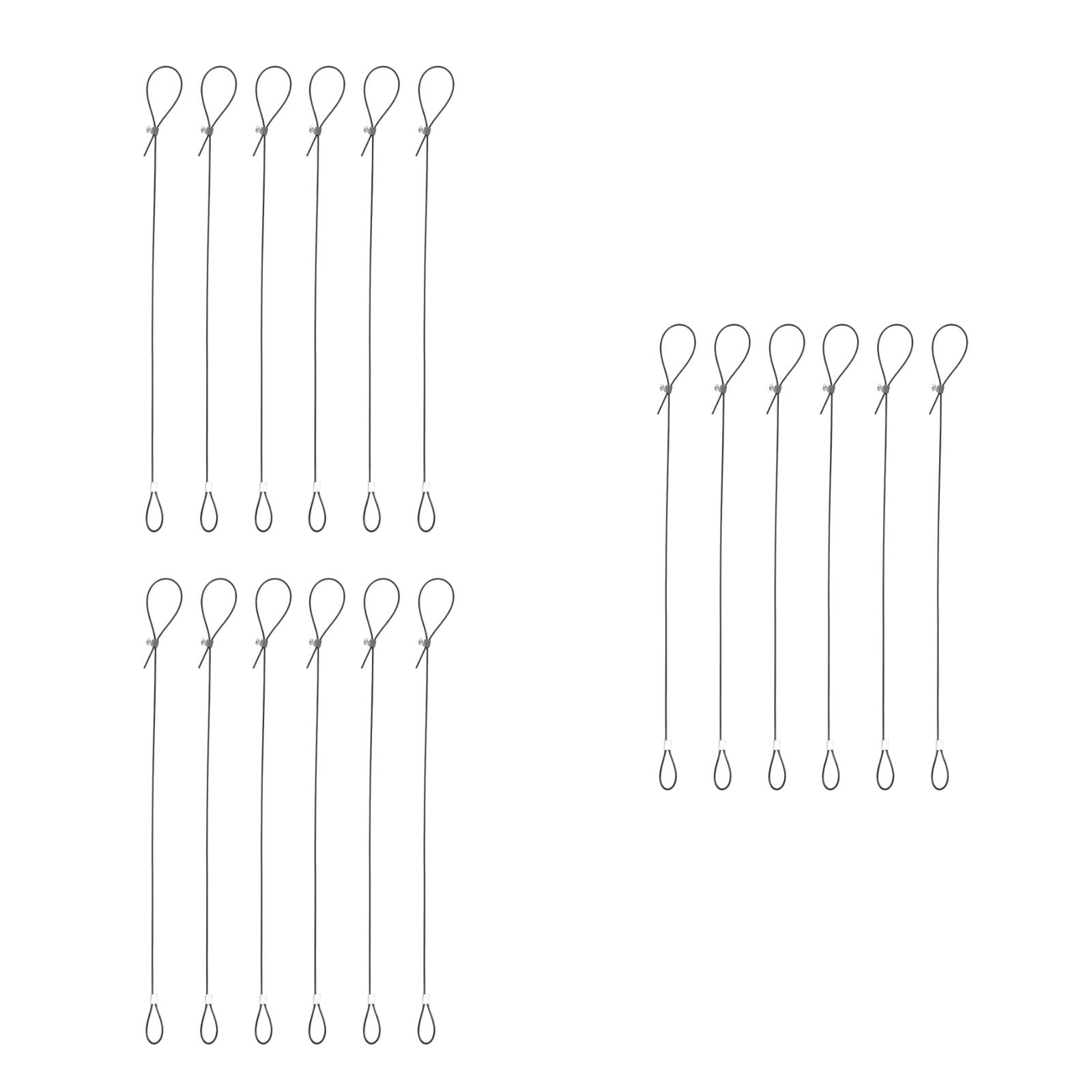 WORGEOUS 3pcs Gate Latch Pull Cord 6pcs Metal Gate Cable Pull Gate ...