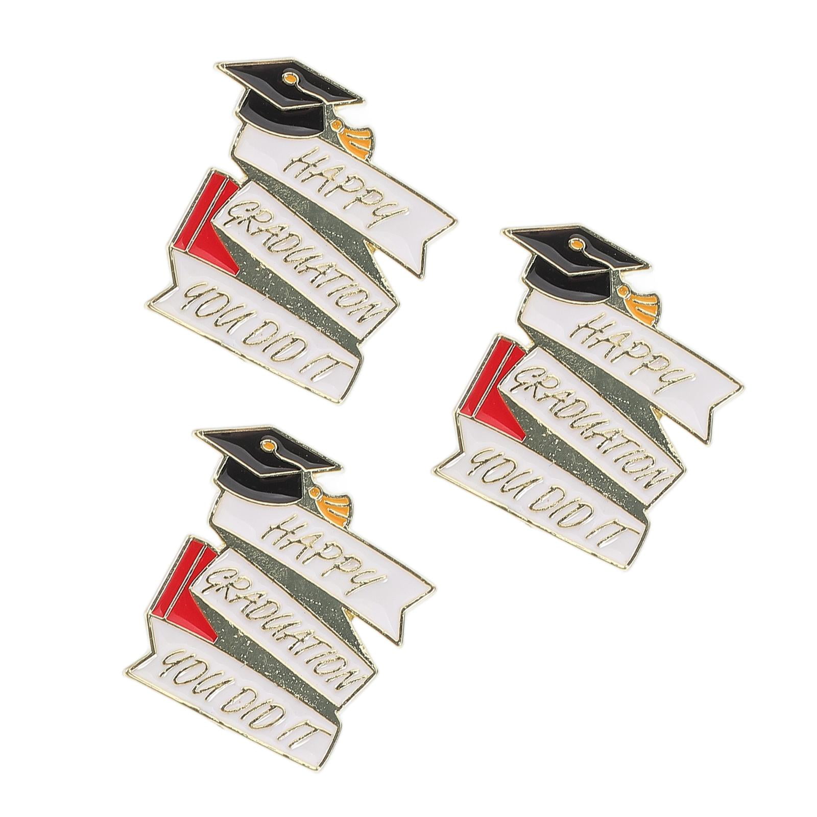 WORGEOUS 3pcs Graduation Cap Brooch Pin for Students and Adults ...