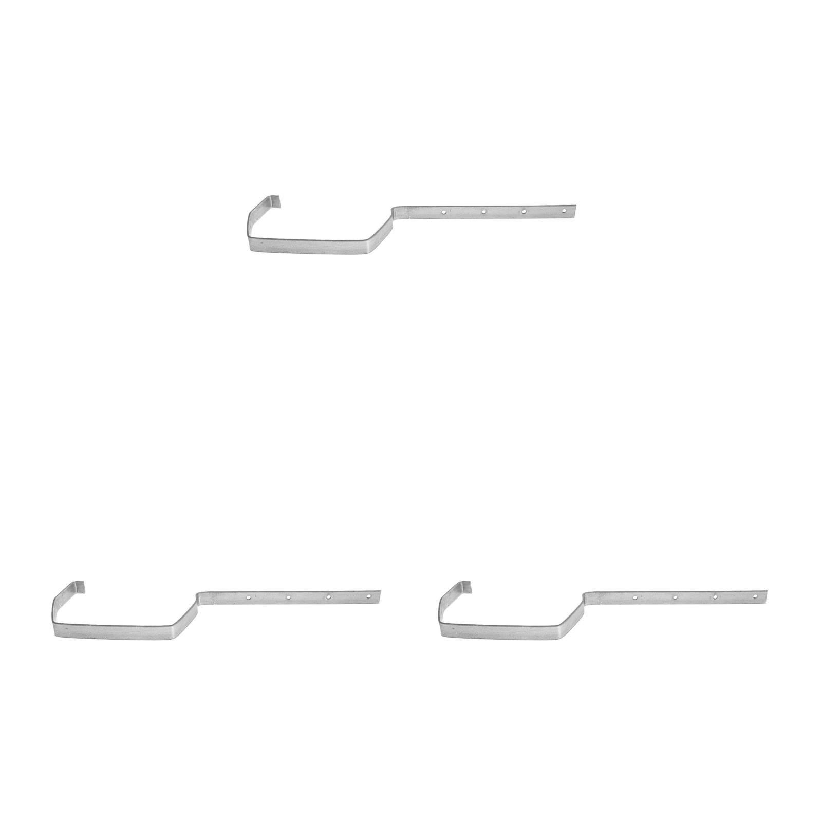 WORGEOUS 3pcs Gutter Bracket 200mm Rain Gutter Holder Gutter Fixed Rack ...