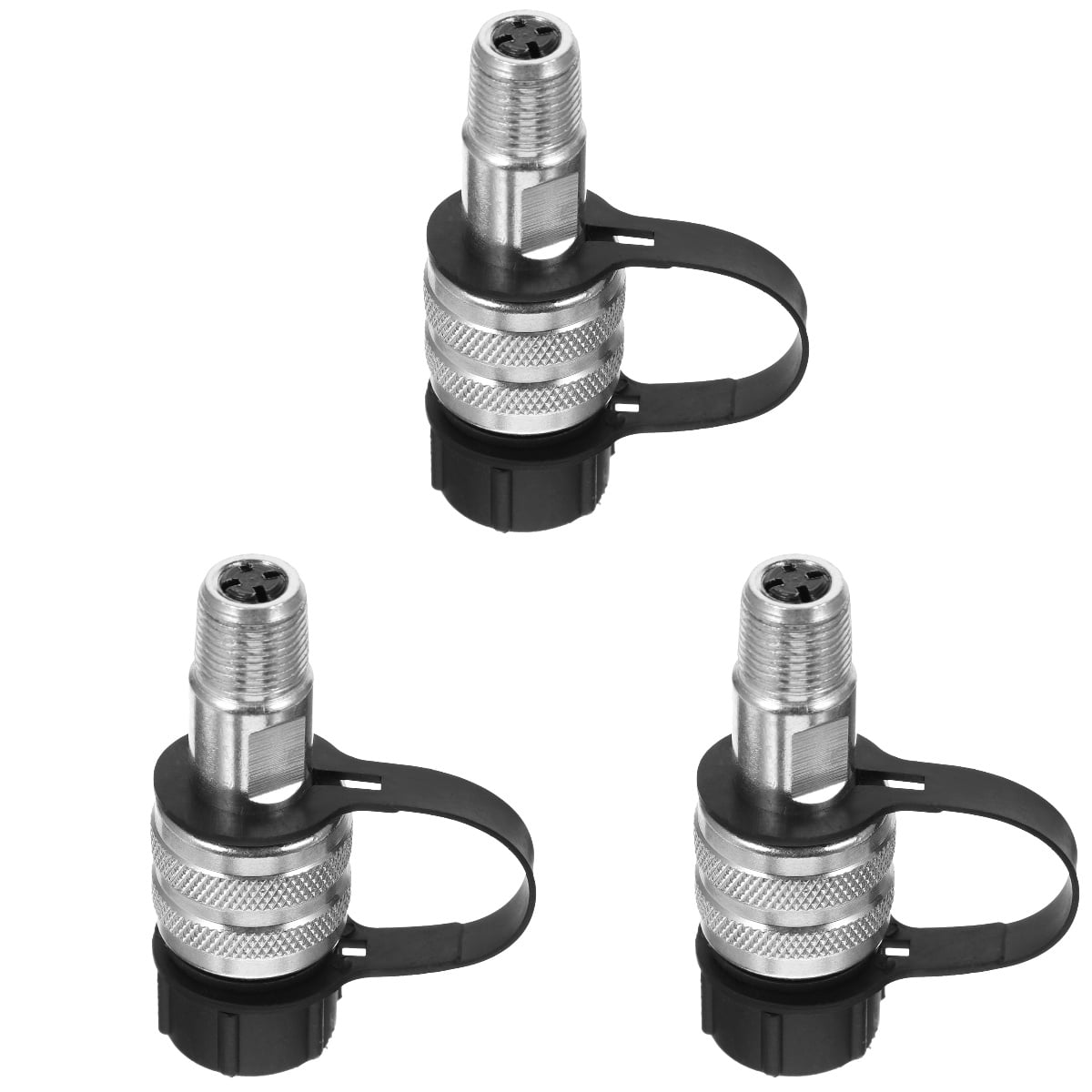 WORGEOUS 3pcs Hydraulic Quick Connect Coupling 3/8 Inch Hydraulic Quick ...