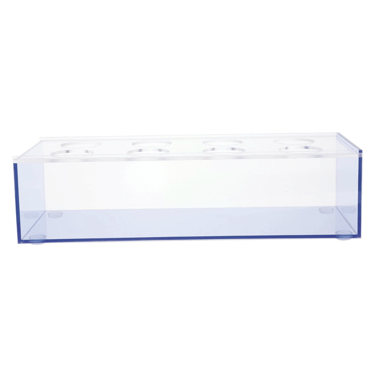 WORGEOUS 3pcs Hydroponic Plants Vase Rectangular Plastic Vase Desktop ...