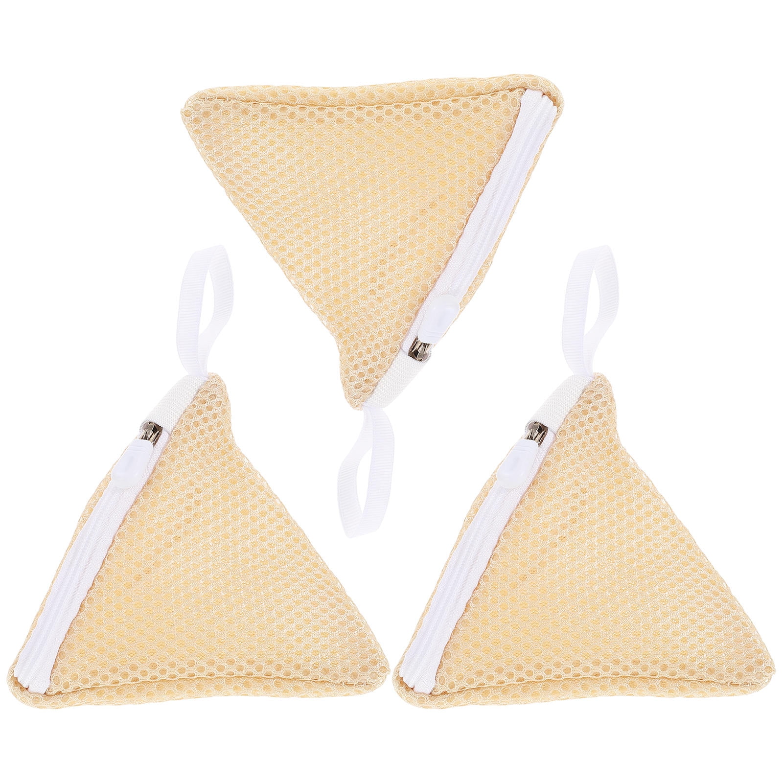WORGEOUS 3pcs Mini Mesh Laundry Bags Washing Machine Wash Pouch Small ...