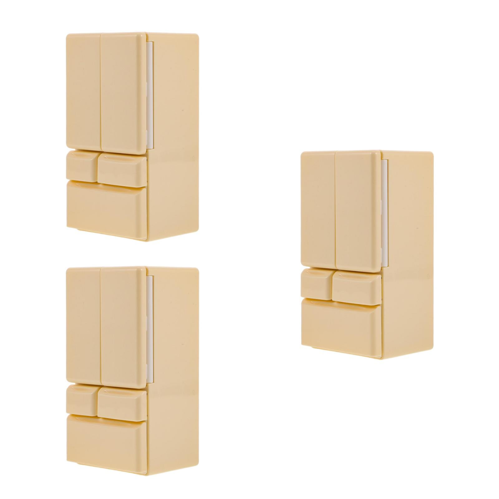 WORGEOUS 3pcs Miniature Dollhouse Kitchen Furniture 1:12 Scale ...