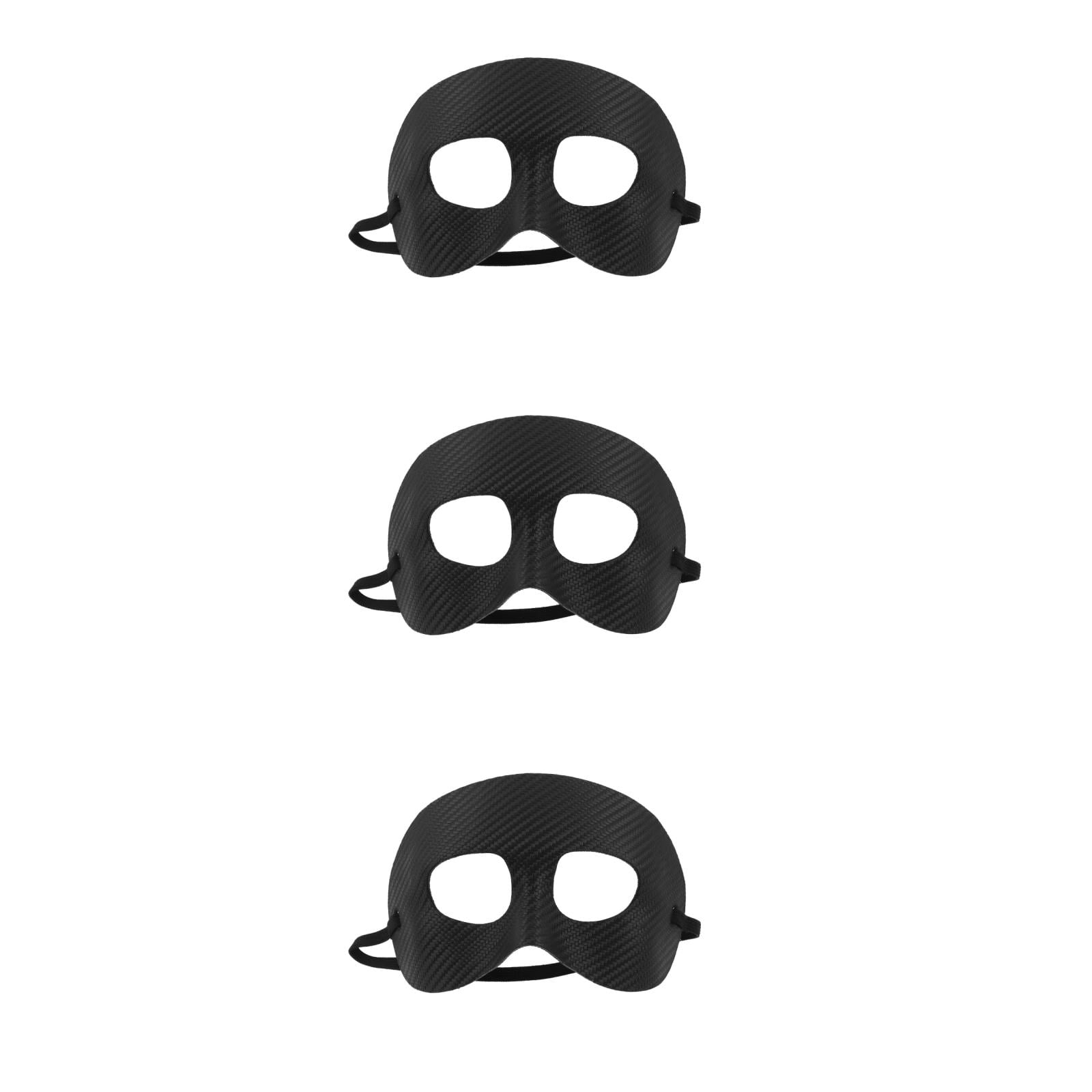WORGEOUS 3pcs Nose Guard For Broken Nose Sports Face Mask Black Adult ...