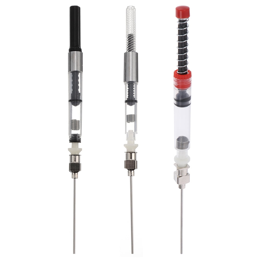 WORGEOUS 3pcs Office Supplies Fountain Pen Ink Syringe Filler Needle ...