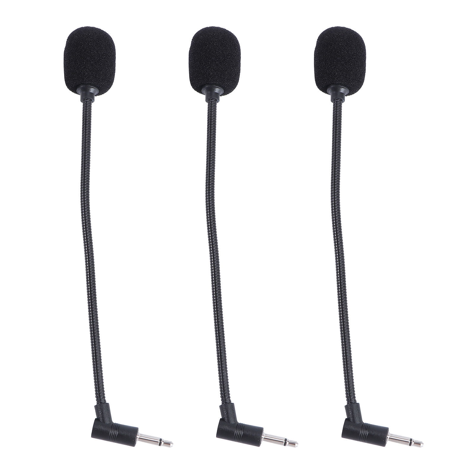 WORGEOUS 3pcs Phones Computer Microphone Straight Cutting Microphone ...