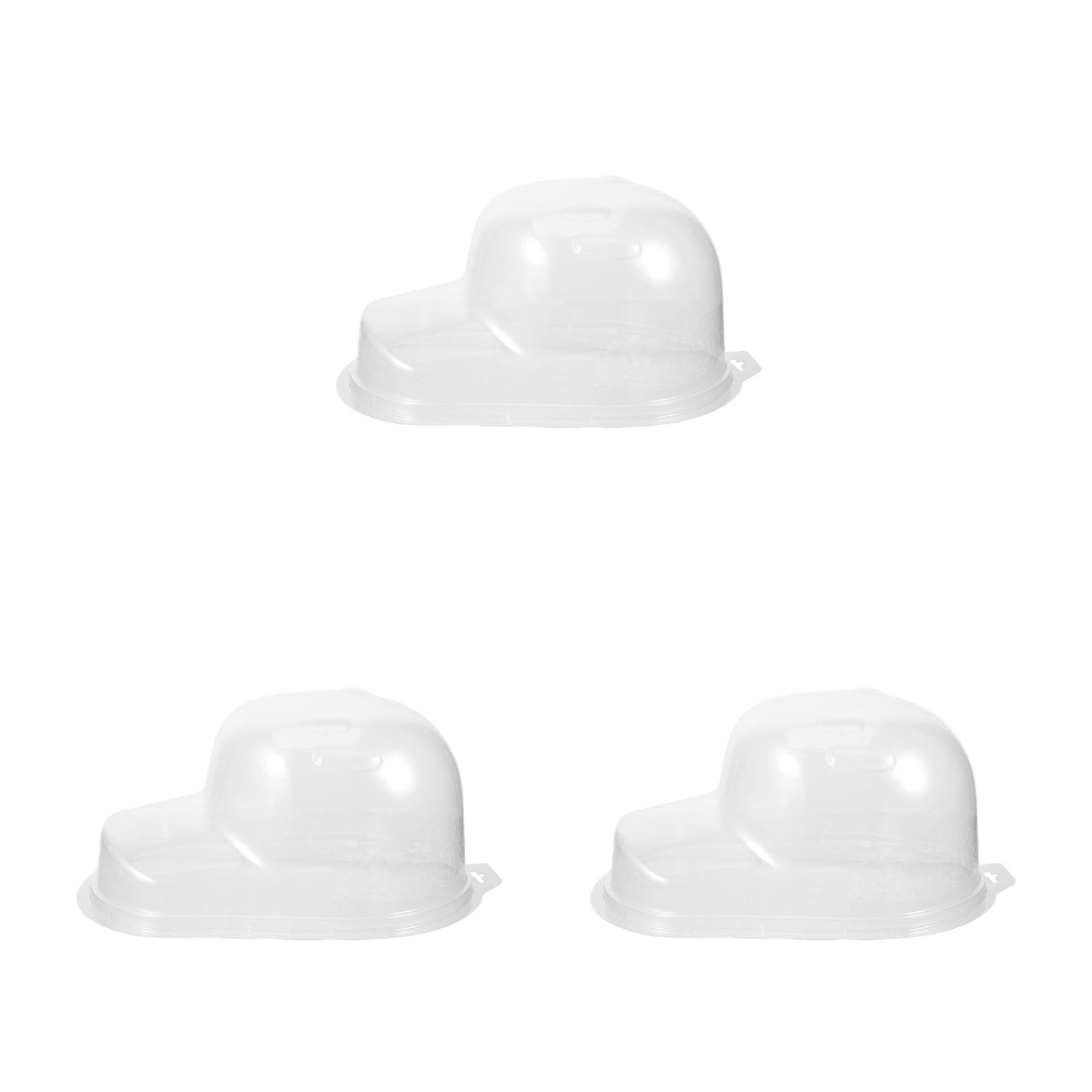 WORGEOUS 3pcs Portable Hat Storage Box for Baseball Caps Travel Hat ...