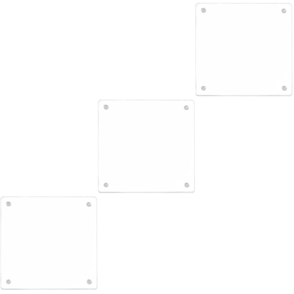 WORGEOUS 3pcs Price Tag Label Holder Acrylic Price Ticket Display Stand ...