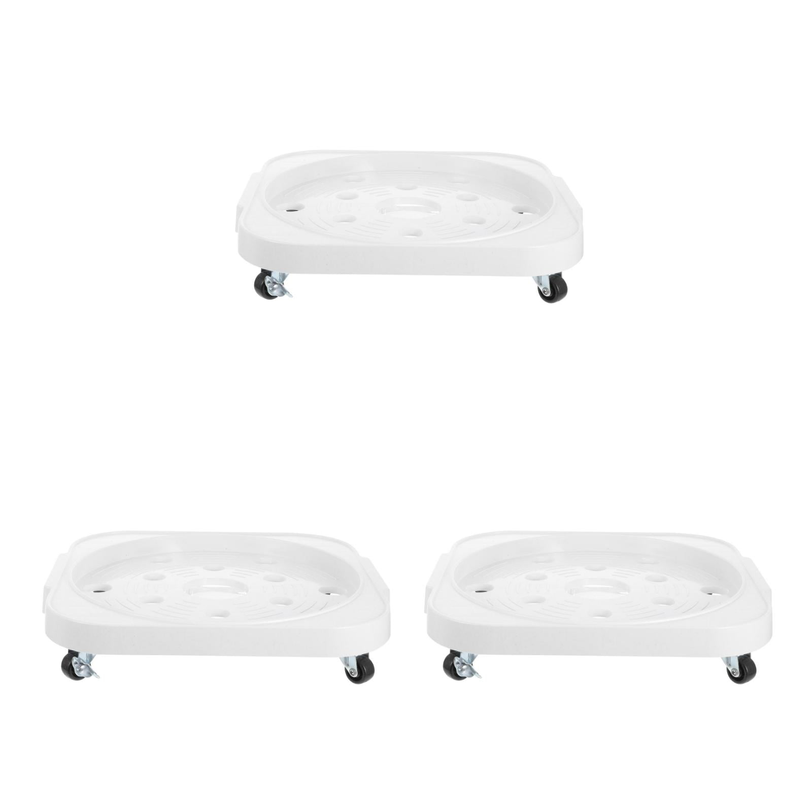 WORGEOUS 3pcs Propane Tank Tray With Brake Wheels Movable Gas Cylinder ...