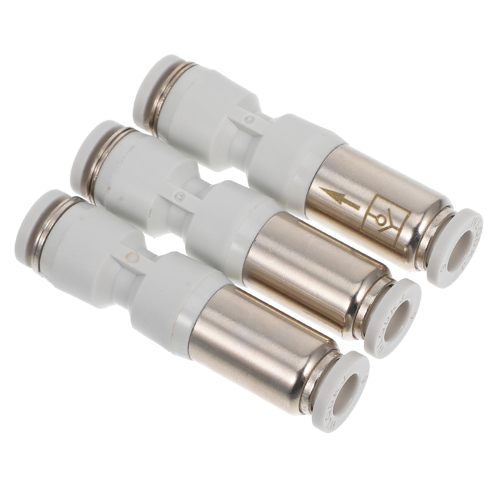 WORGEOUS 3pcs Quick Connect Check Valve Push To Connect One Way Check ...