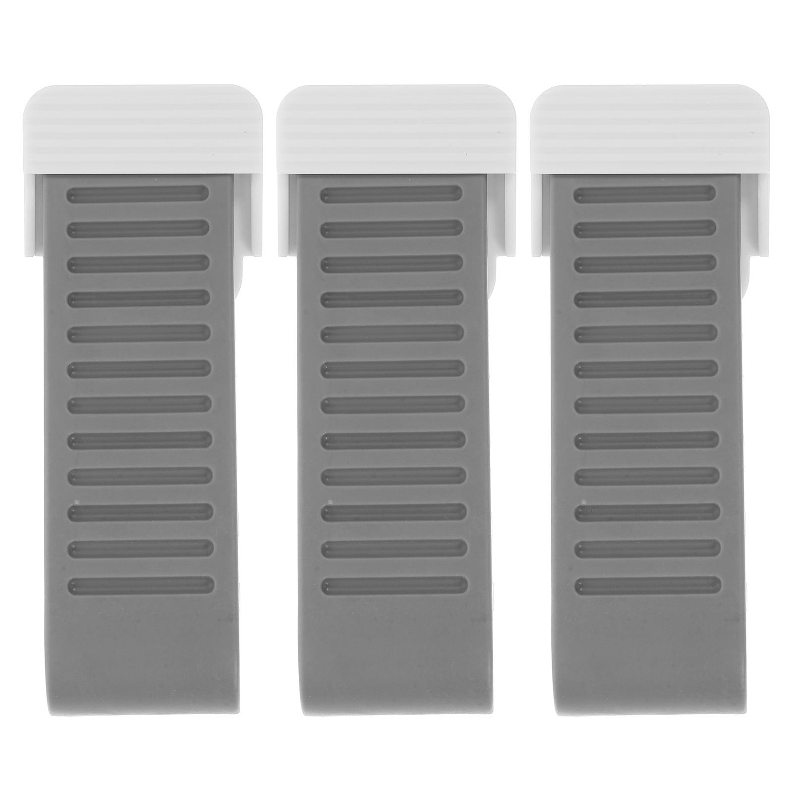 WORGEOUS 3pcs Rubber Door Stopper Wedge Door Stop Stackable Anti Slip ...