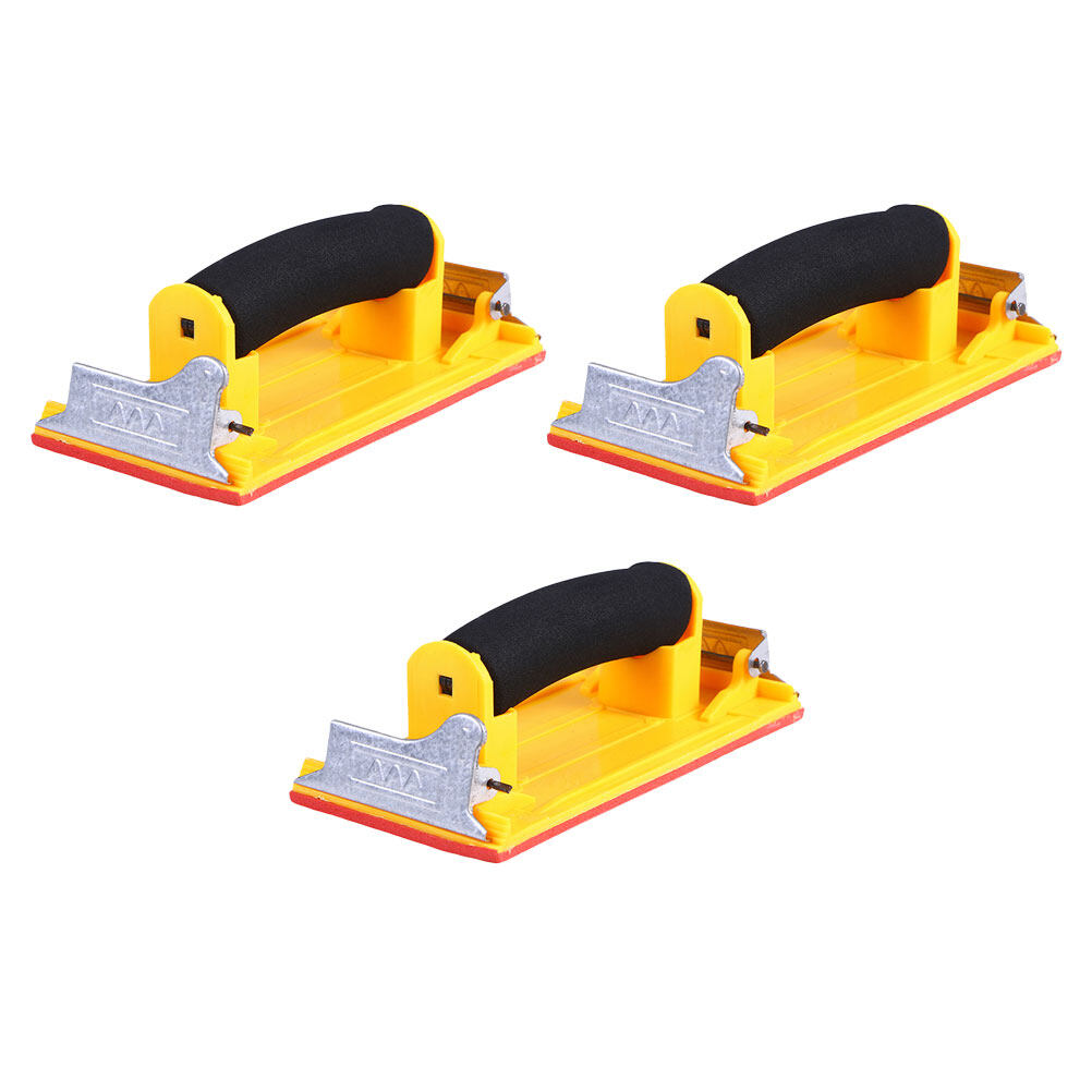WORGEOUS 3pcs Sander Block Manual Sanding Tool Plastic for DIY Projects ...