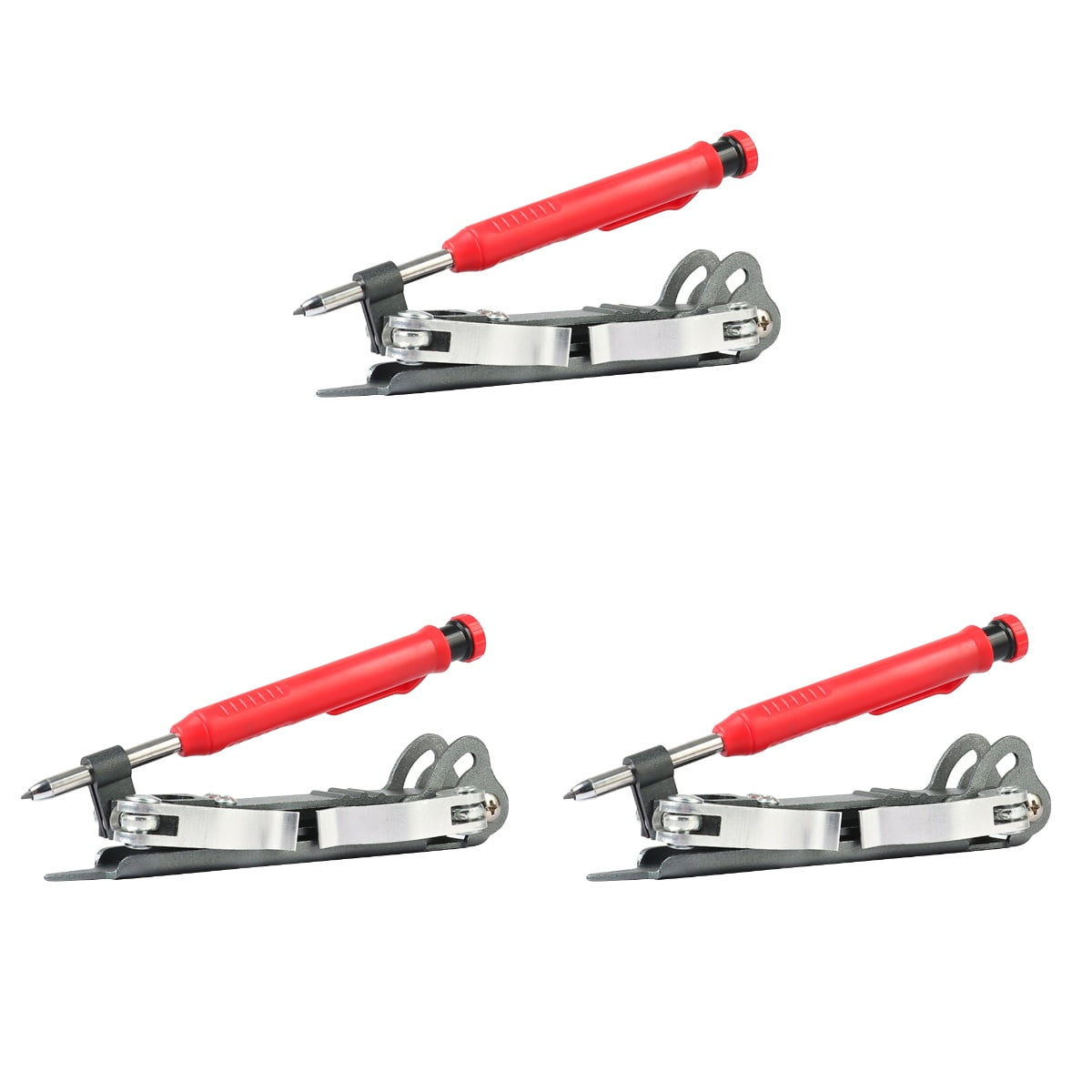 WORGEOUS 3pcs Scribe Tool Contour Gauge Profile Tool Multi-function Diy ...