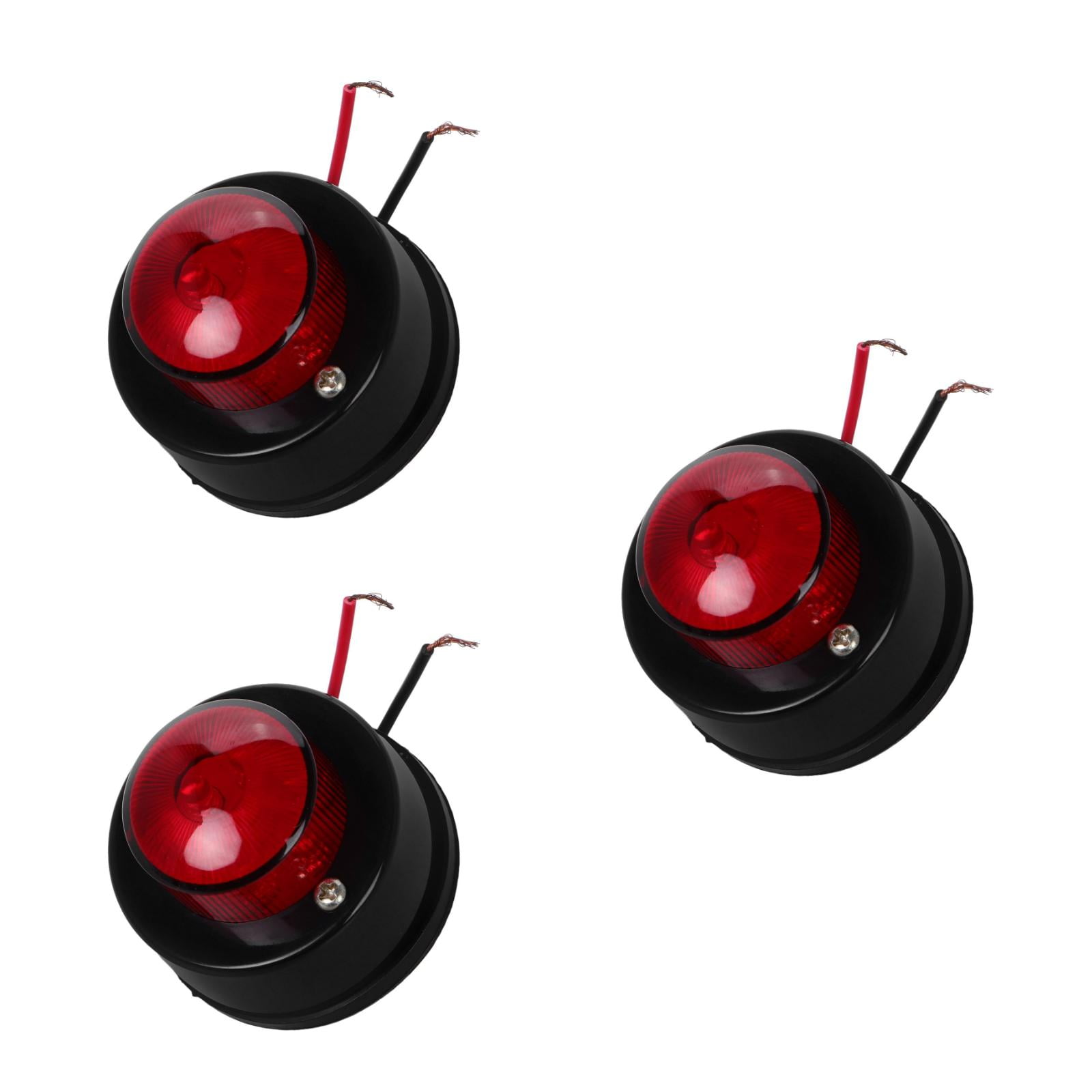 WORGEOUS 3pcs Security Alarm Strobe Signal Warning Light Led Lamp ...