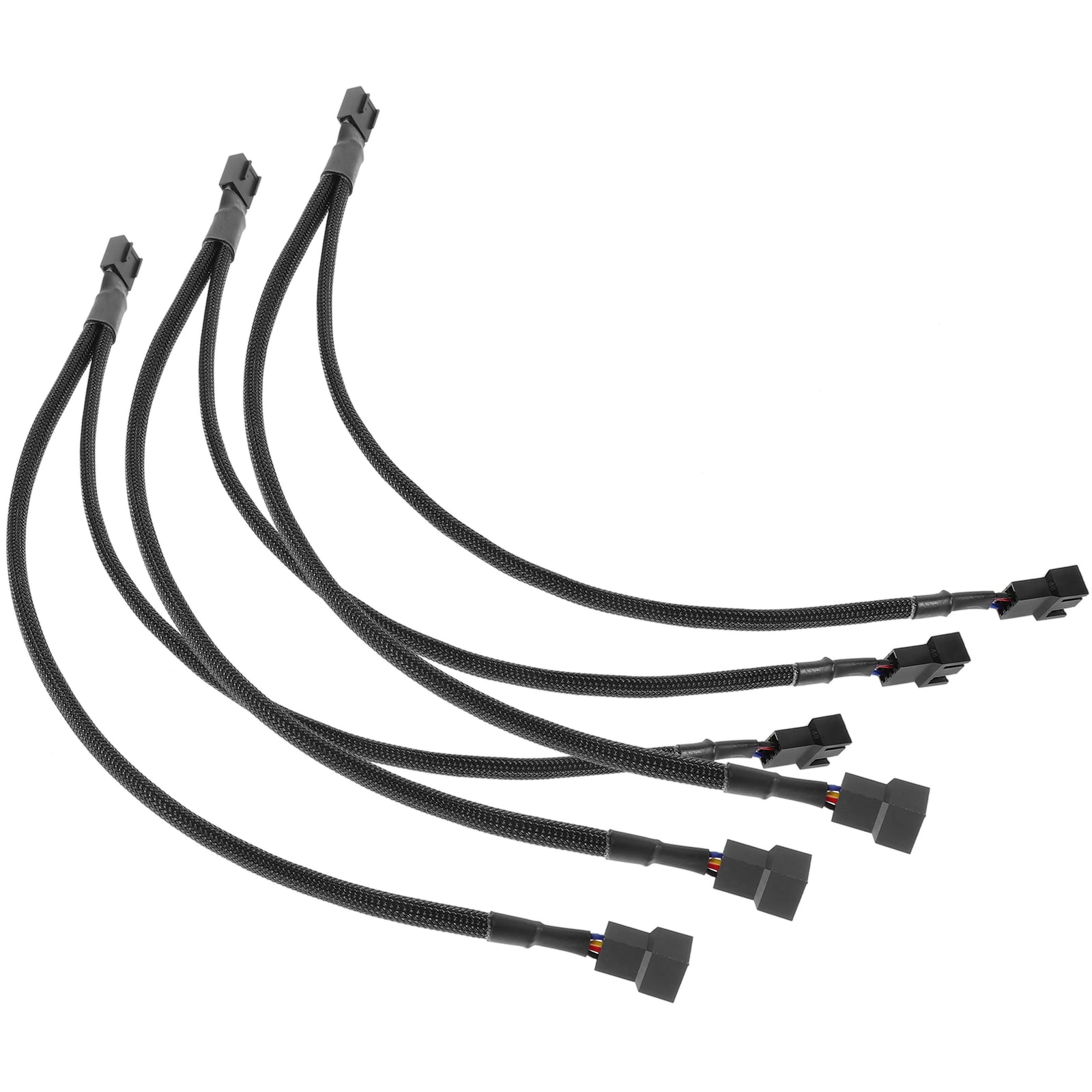 WORGEOUS 3pcs Splitter Cables 4 Pin Splitter Cable Computer Main Board ...