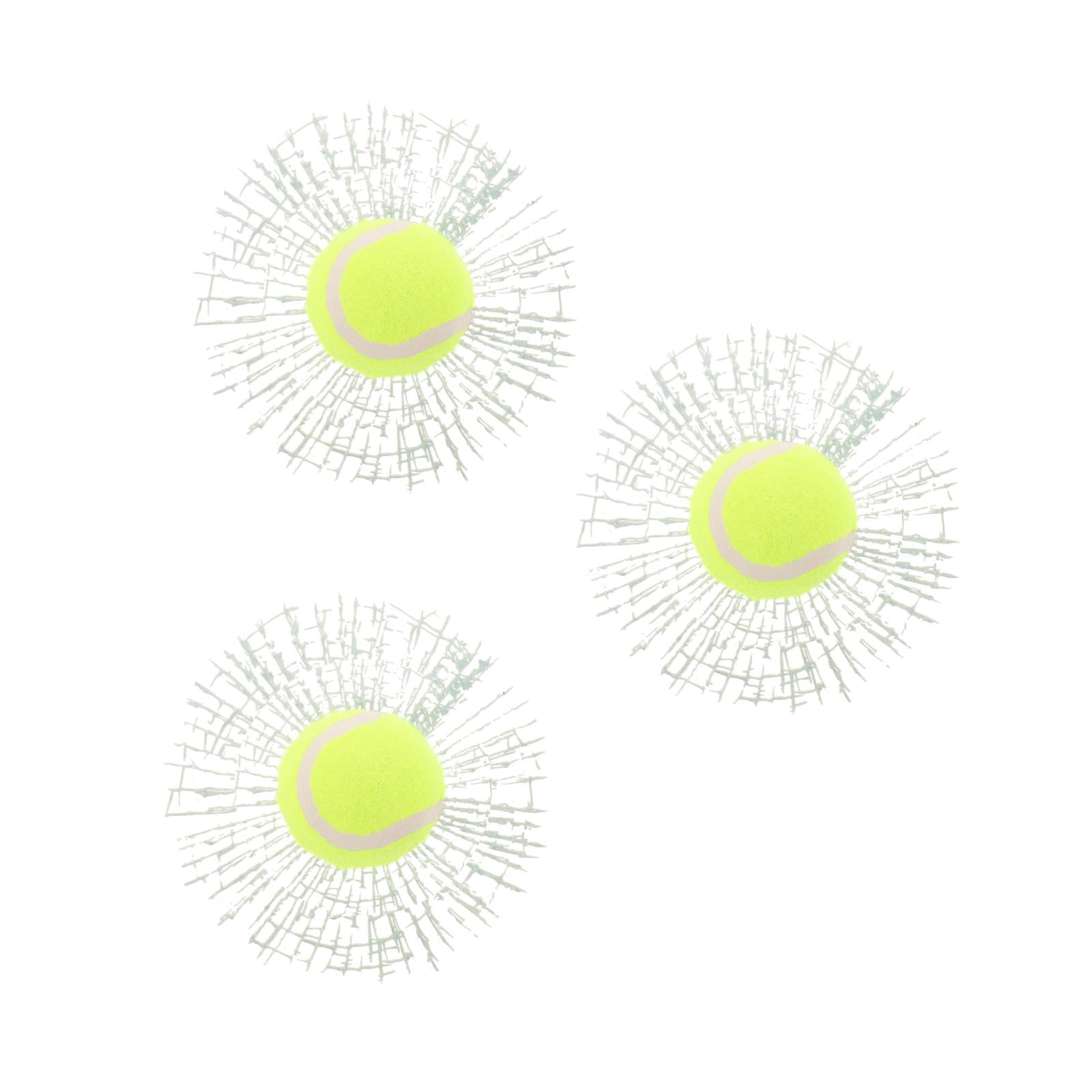 WORGEOUS 3pcs Tennis Ball Car Sticker Prank Car Window Sticker Tennis ...