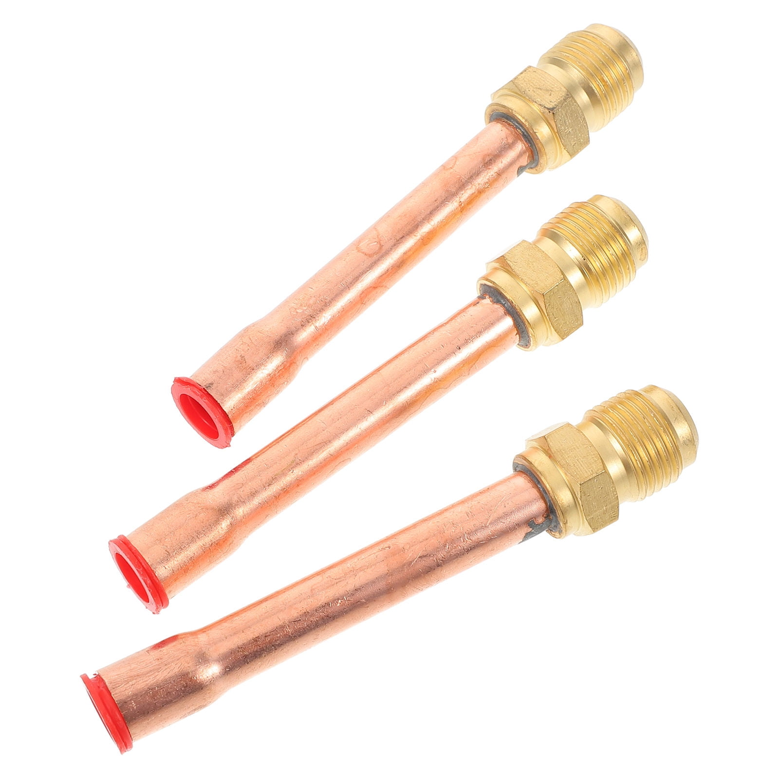 WORGEOUS 3pcs Threaded Pipe Connector Threaded Flare Connector Flare ...