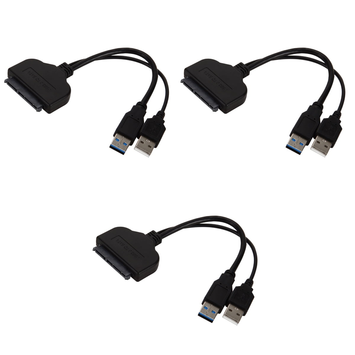 WORGEOUS 3pcs USB3.0 to Adapter .5 Inch Laptop Hard Drive Data Cable ...