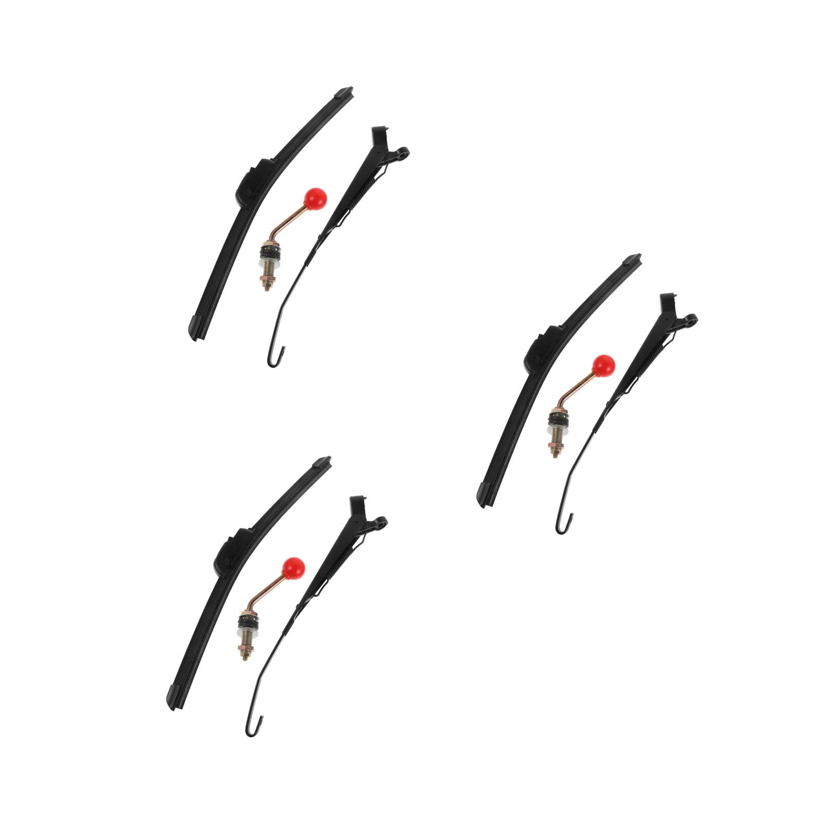 WORGEOUS 3pcs Universal Manual Windshield Wiper Utvs Hand Operated ...