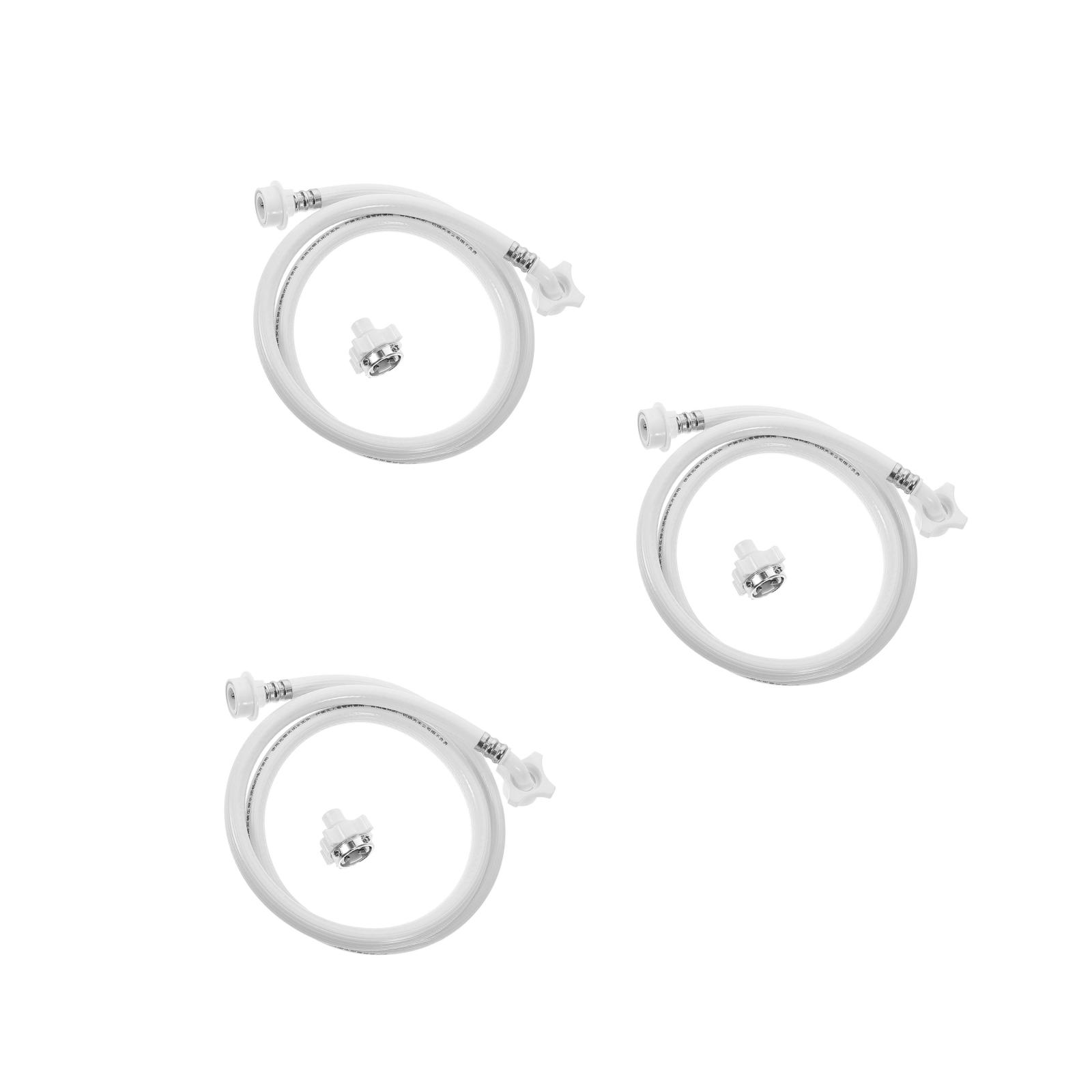 WORGEOUS 3pcs Universal Washing Machine Inlet Hose Extension Automatic ...