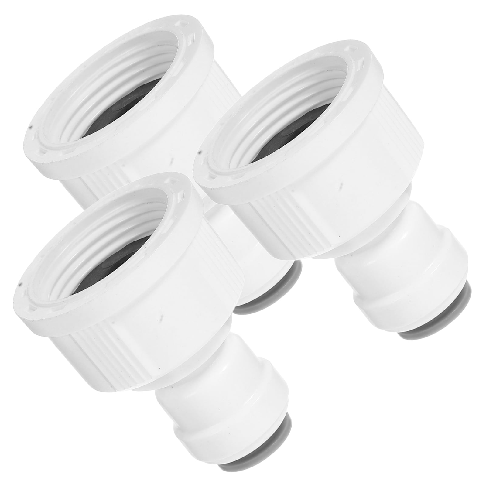 WORGEOUS 3pcs Water Purifier Quick Connect Fittings 3/4" Female Thread To 3/8" Plastic Quick ...