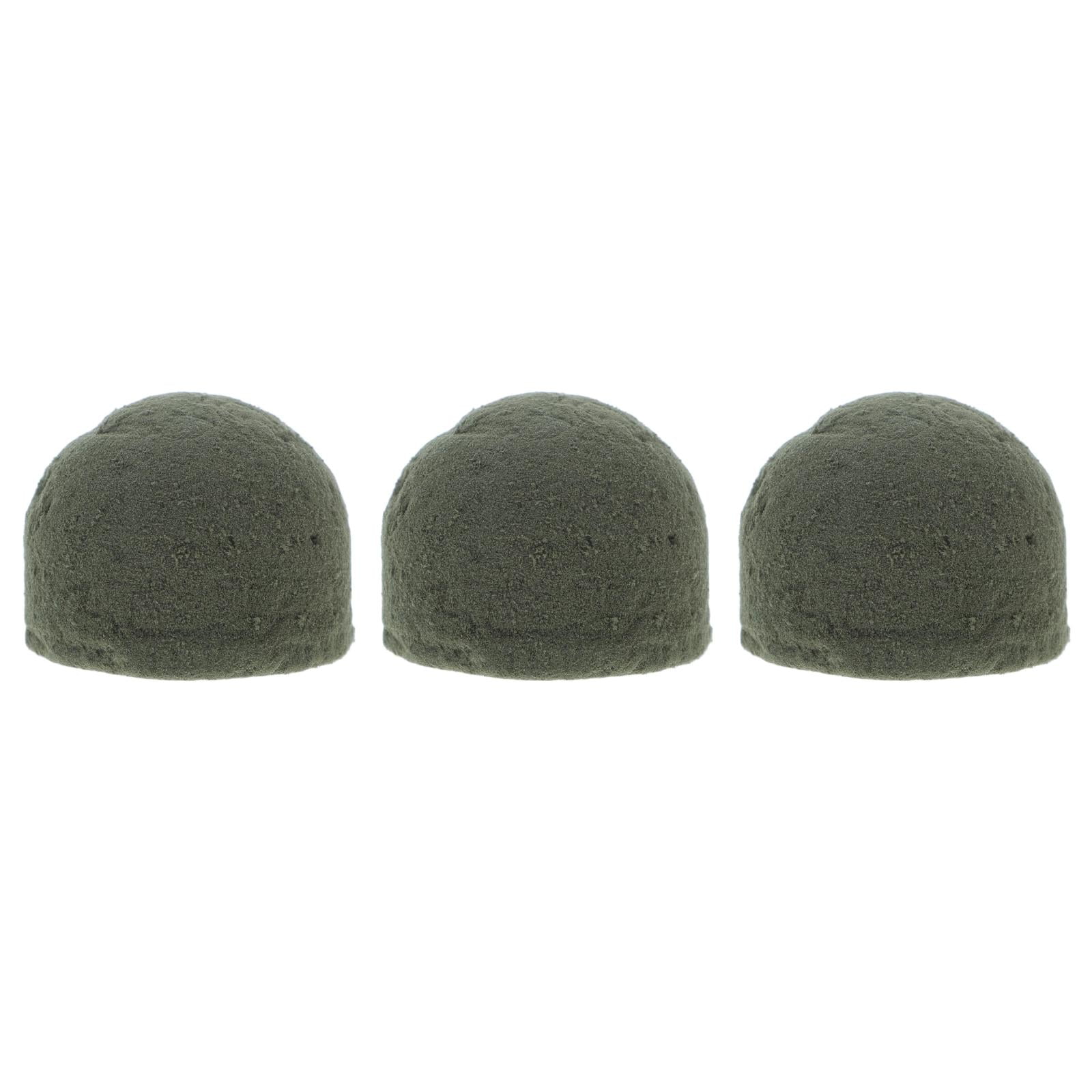 WORGEOUS 3pcs Wet and Dry Floral Foam Half Sphere Flower Mud Flower ...