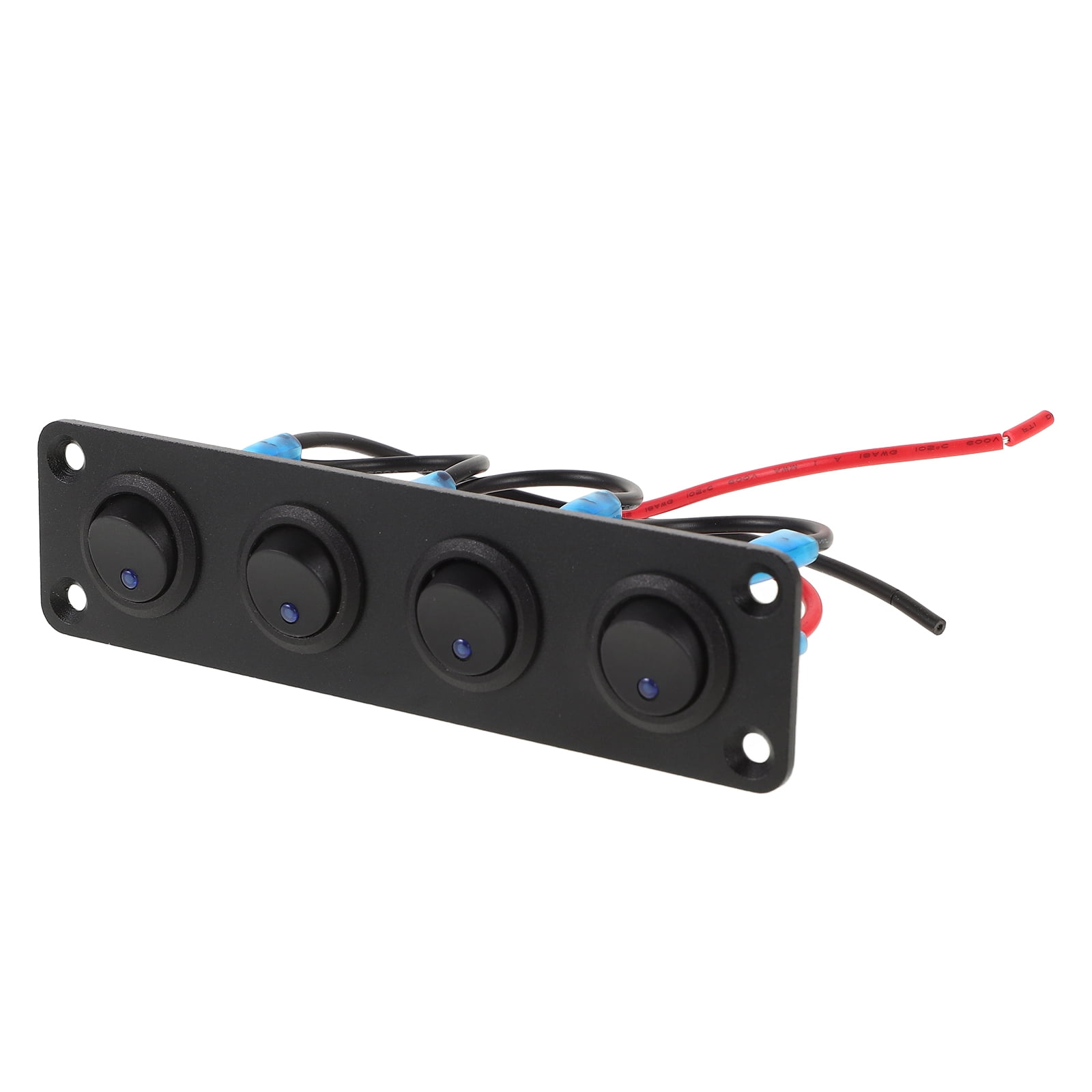 WORGEOUS 4 Gangs Rocker Switch Panel Cartoon Dog Display Rack Anti ...