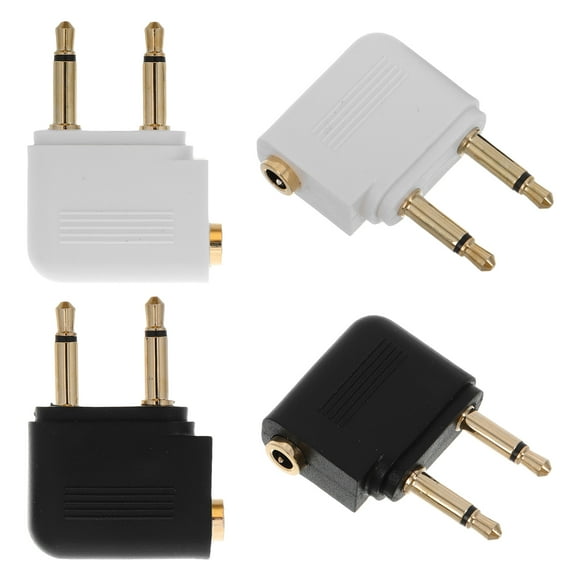 Shop Dual Prong Airplane Headphone Adapters for Flights at Walmart