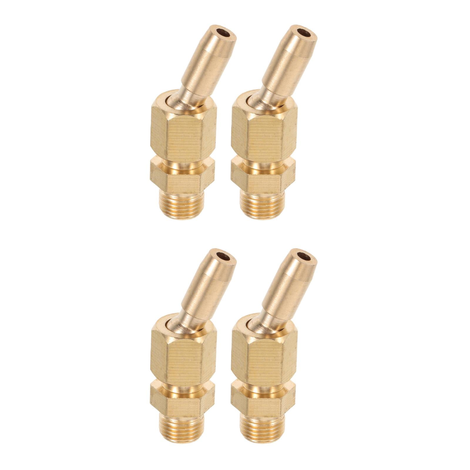 WORGEOUS 4 PCS Brass Fountain Nozzle Water Spray Nozzles Sprinkle Spary ...