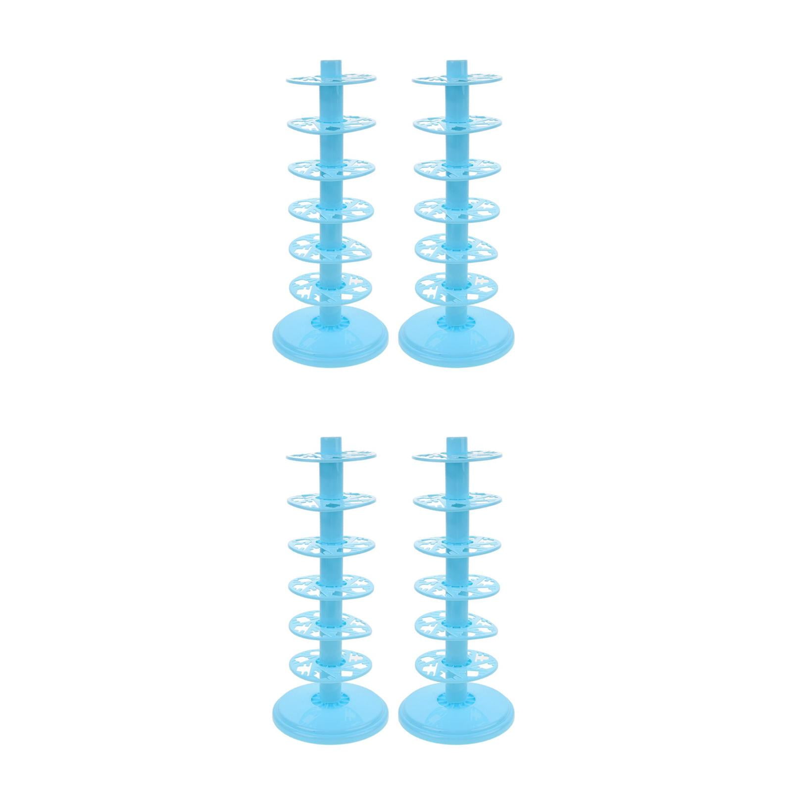 WORGEOUS 4 PCS Lollipop Display Stand Candy Holder Cake Pops Drying ...