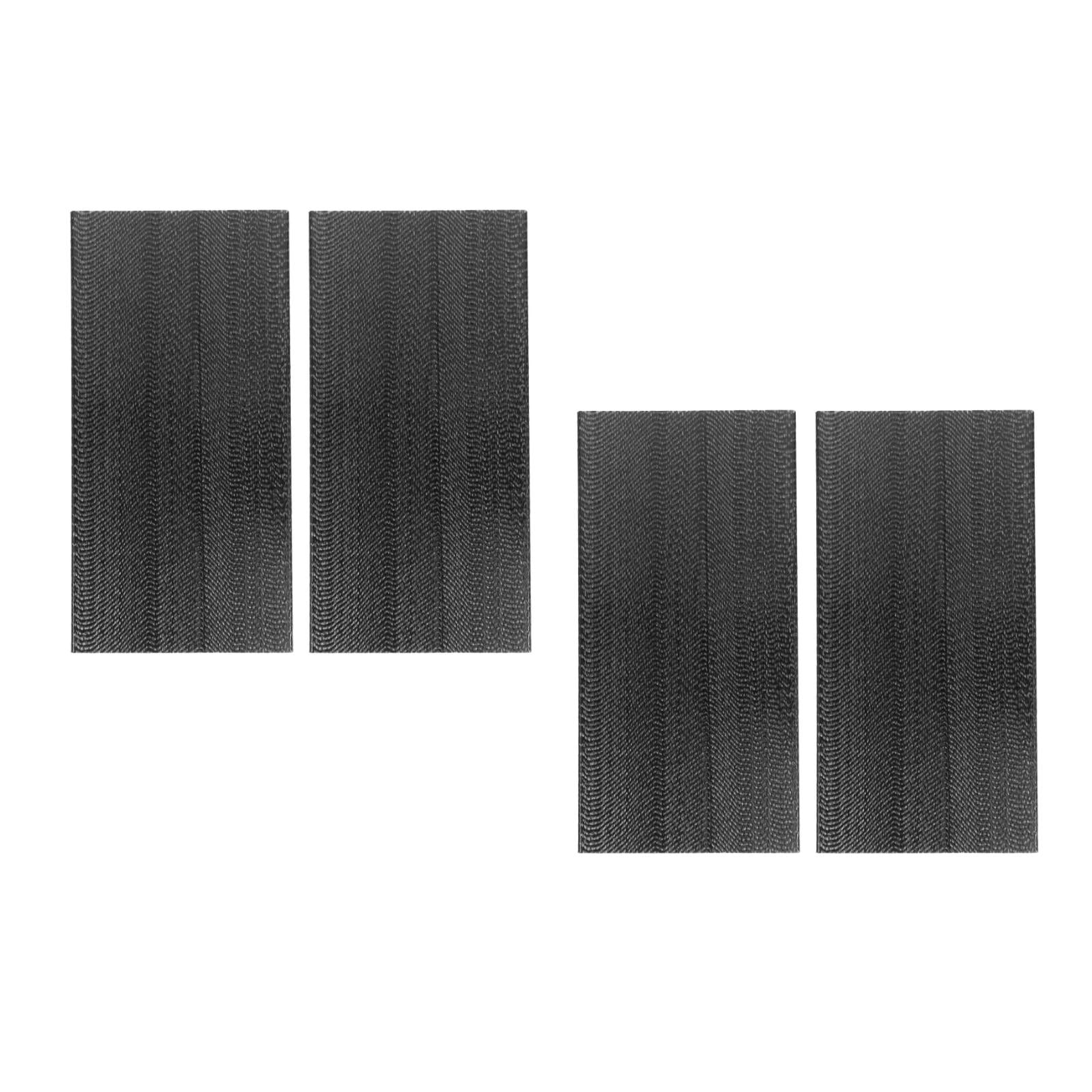 WORGEOUS 4 PCS Patio Chair Spring Plates Swivel Rocker Chair Fiberglass ...