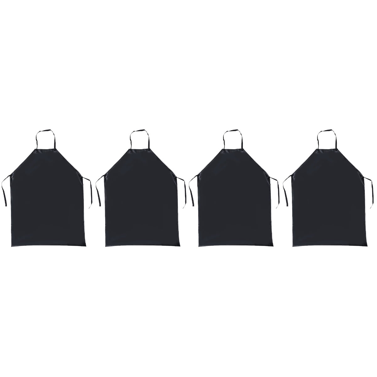 WORGEOUS 4 PCS Waterproof Greaseproof Apron Unisex Acid-resistant ...