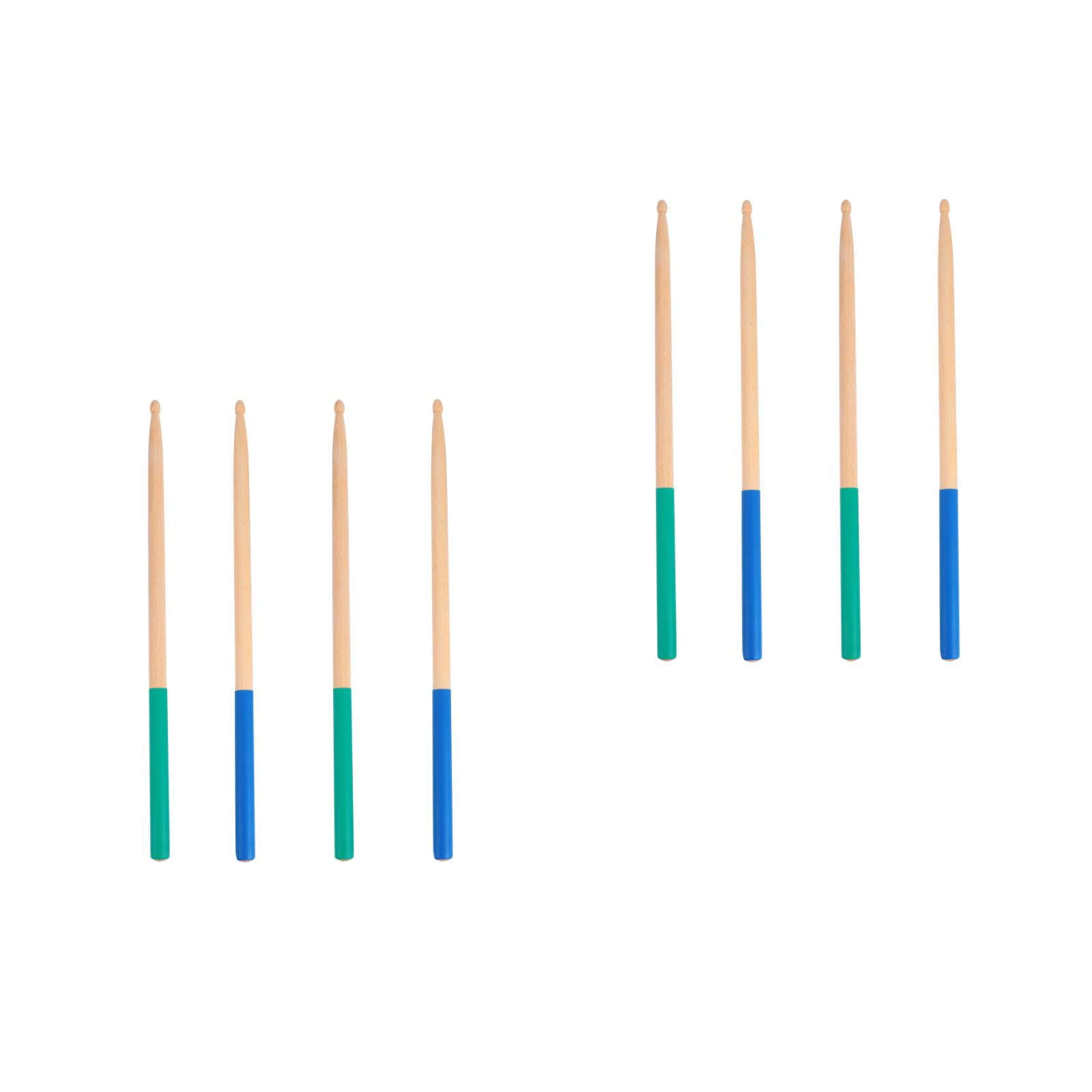 WORGEOUS 4 Pairs Maple Wood Drum Mallet Wood Percussion Intermediate ...