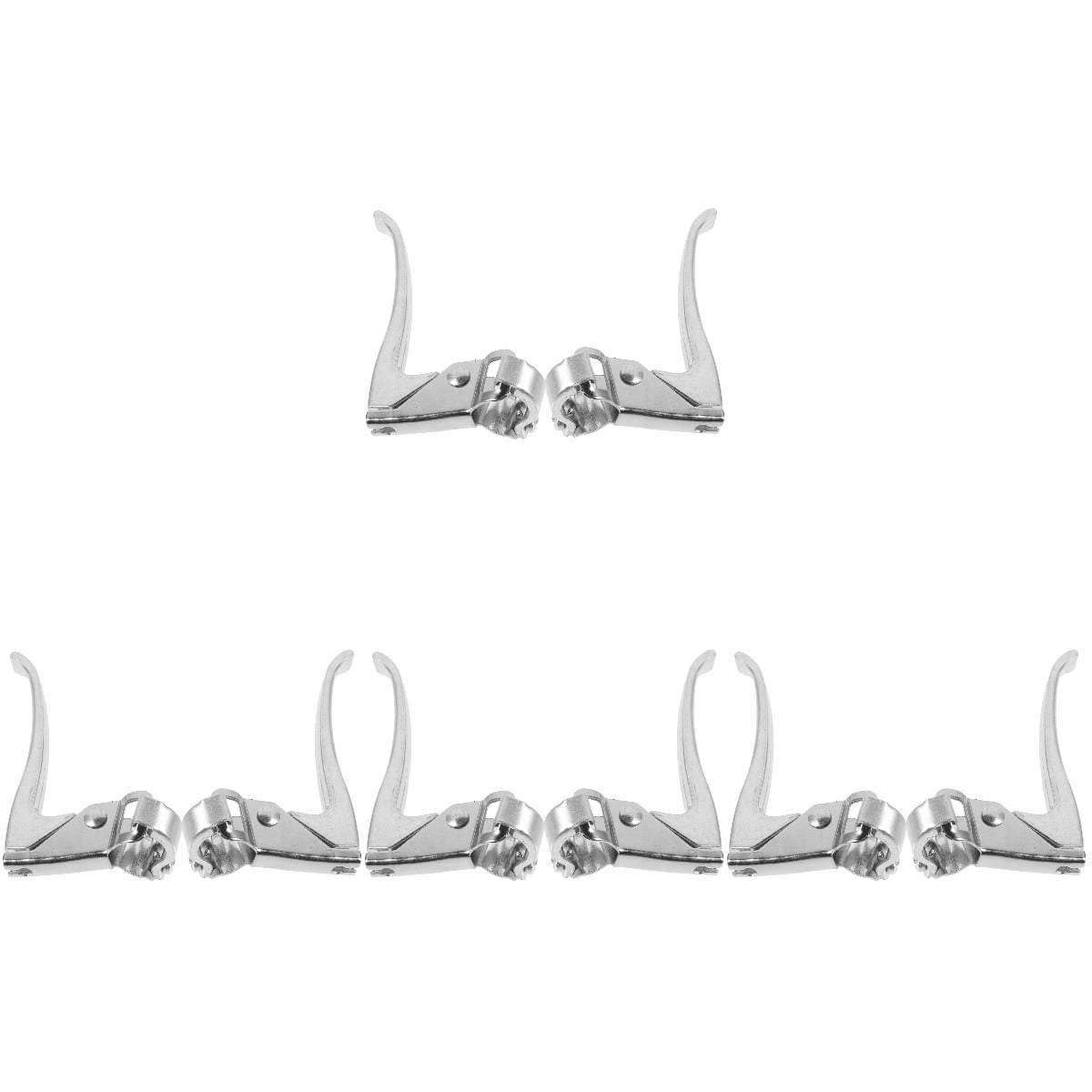 WORGEOUS 4 Pairs Sturdy Brake Levers Metal Wheelchair Brakes Wheelchair ...