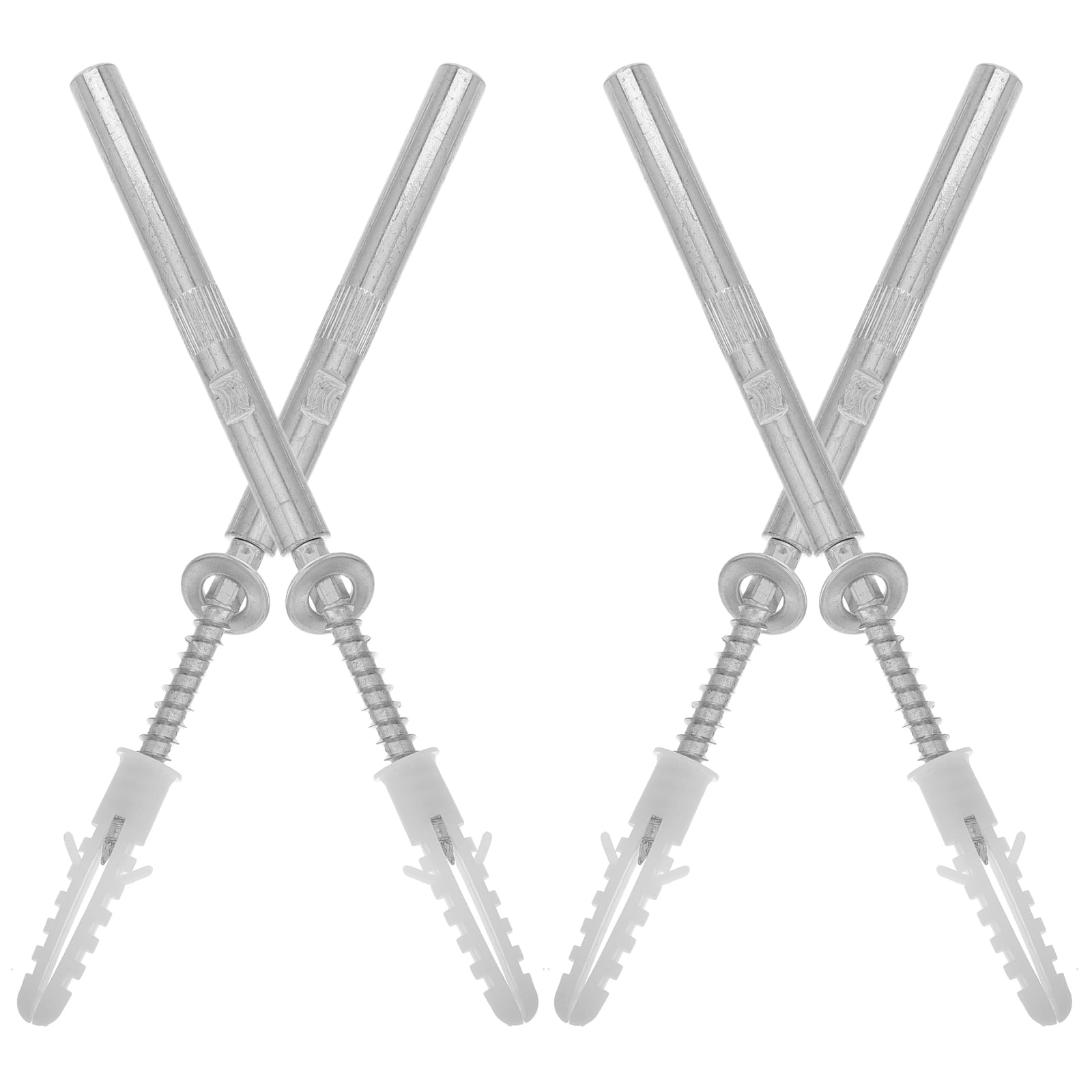 WORGEOUS 4 Pcs Adjustable Metal Brackets For Floating Shelves Heavy ...