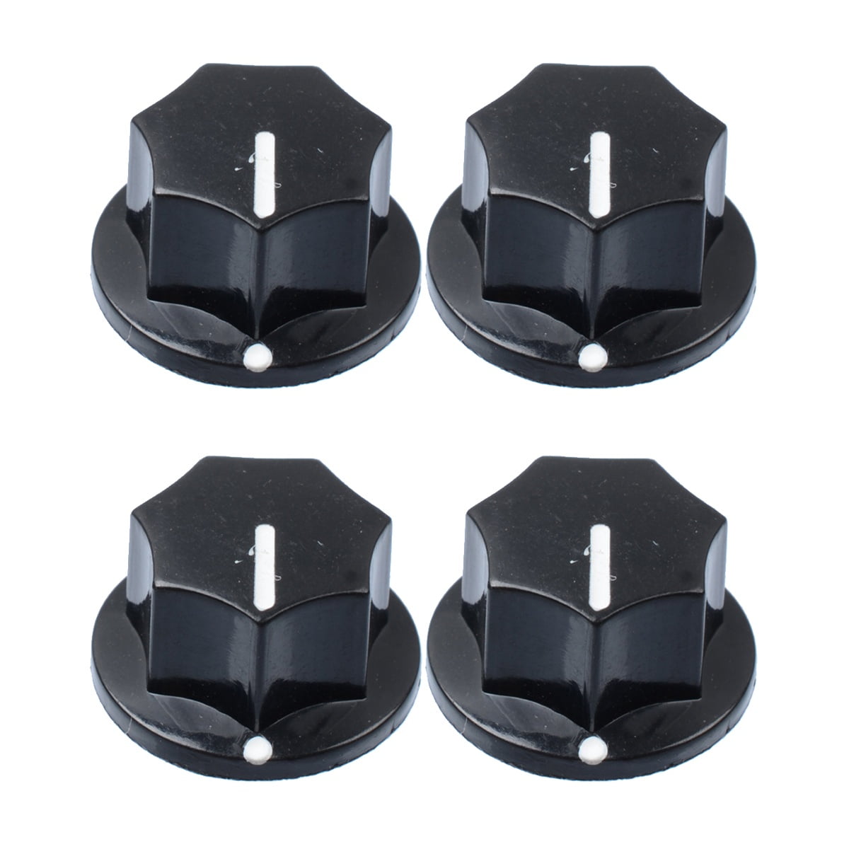 WORGEOUS 4 Pcs Adjustable Rotate Button Plastic Potentiometer Knobs ...