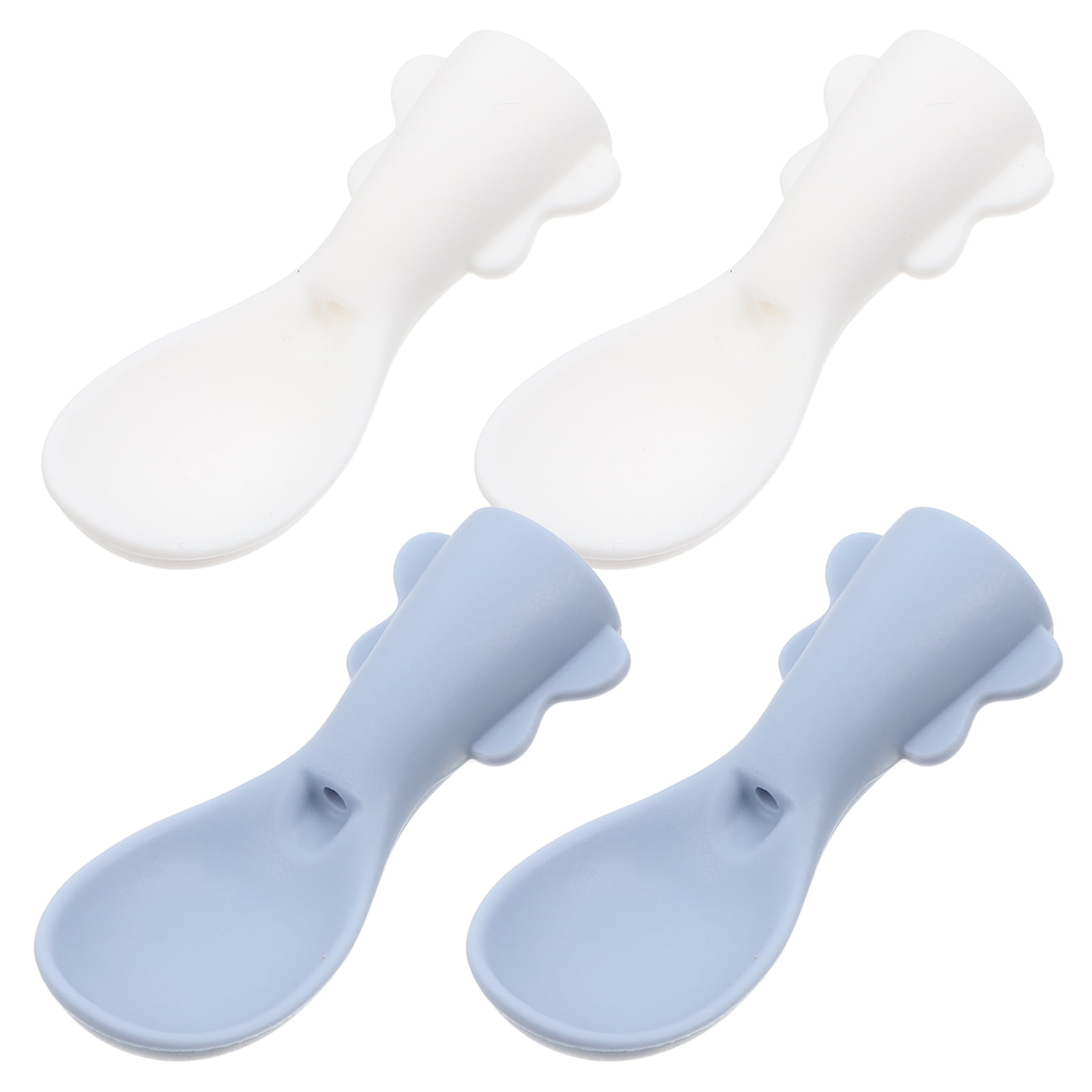 WORGEOUS 4 Pcs Baby Bag Spoon Set Fastener Attach Toddlers Kit Kits ...
