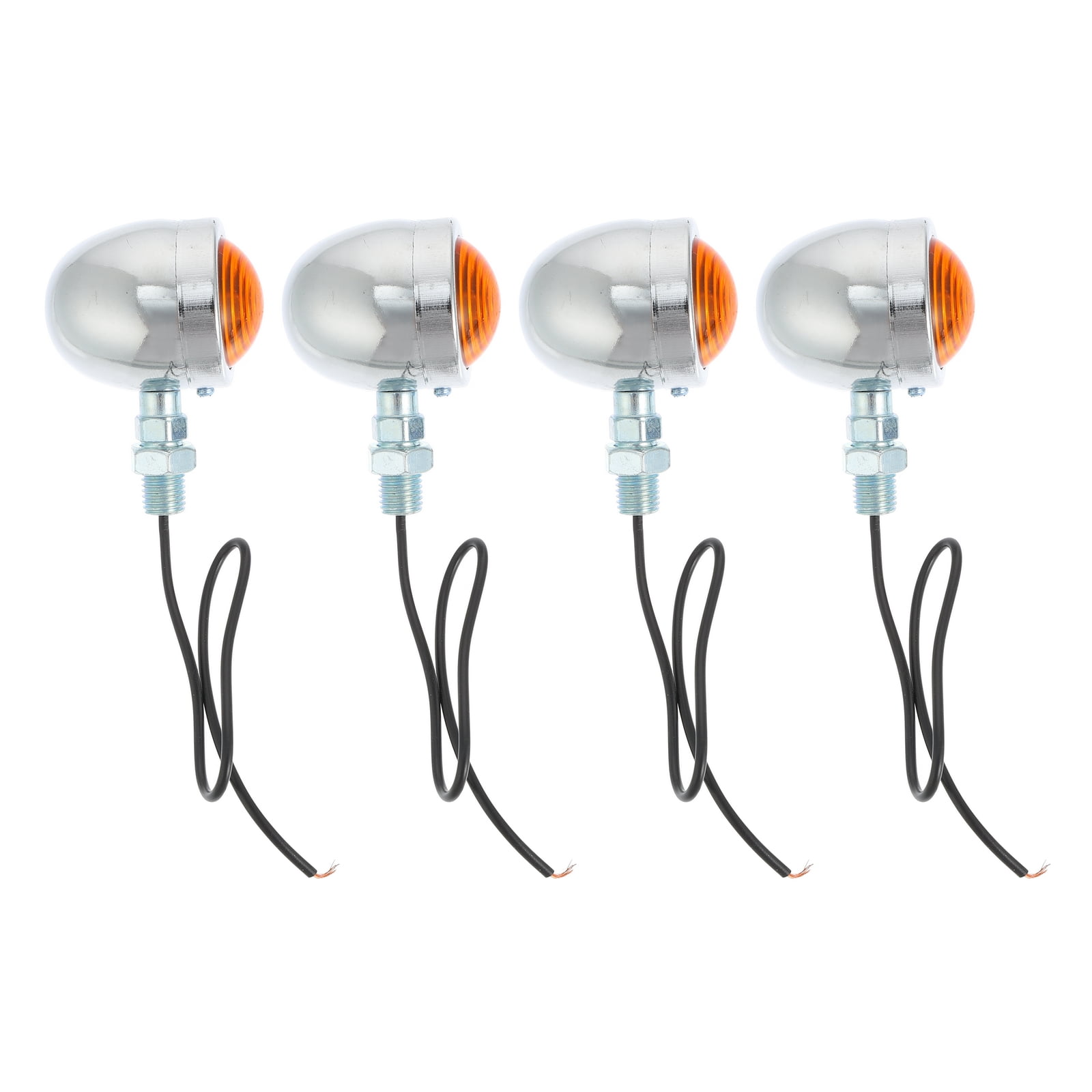 WORGEOUS 4 Pcs Blinker Indicator Lights Indicators for Motorcycle Turn ...