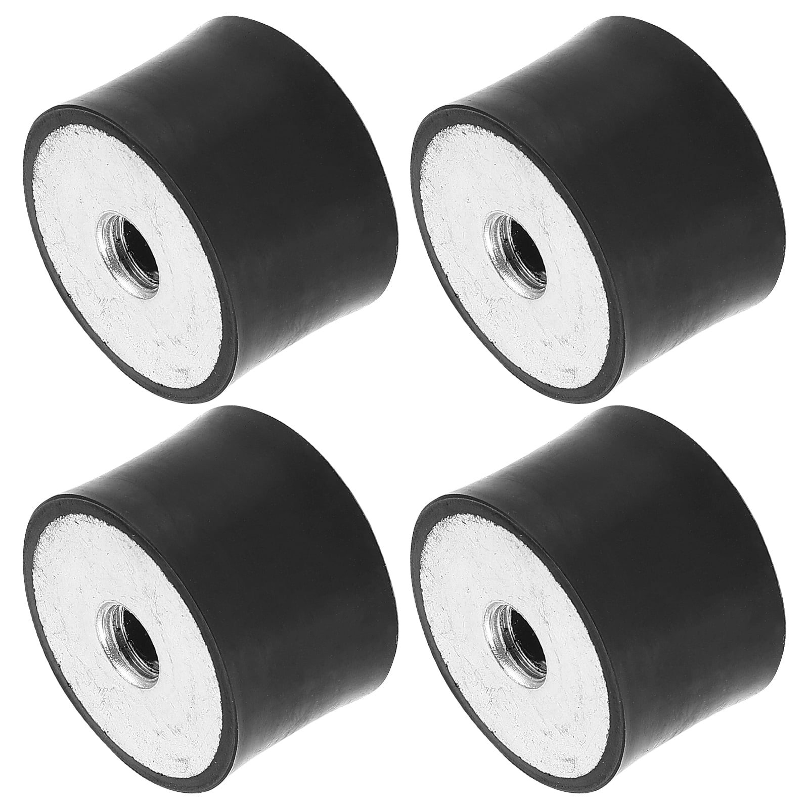 4pcs Rubber Shock Absorber for Compressor with Easy Installation and Secure Fixation Black ...