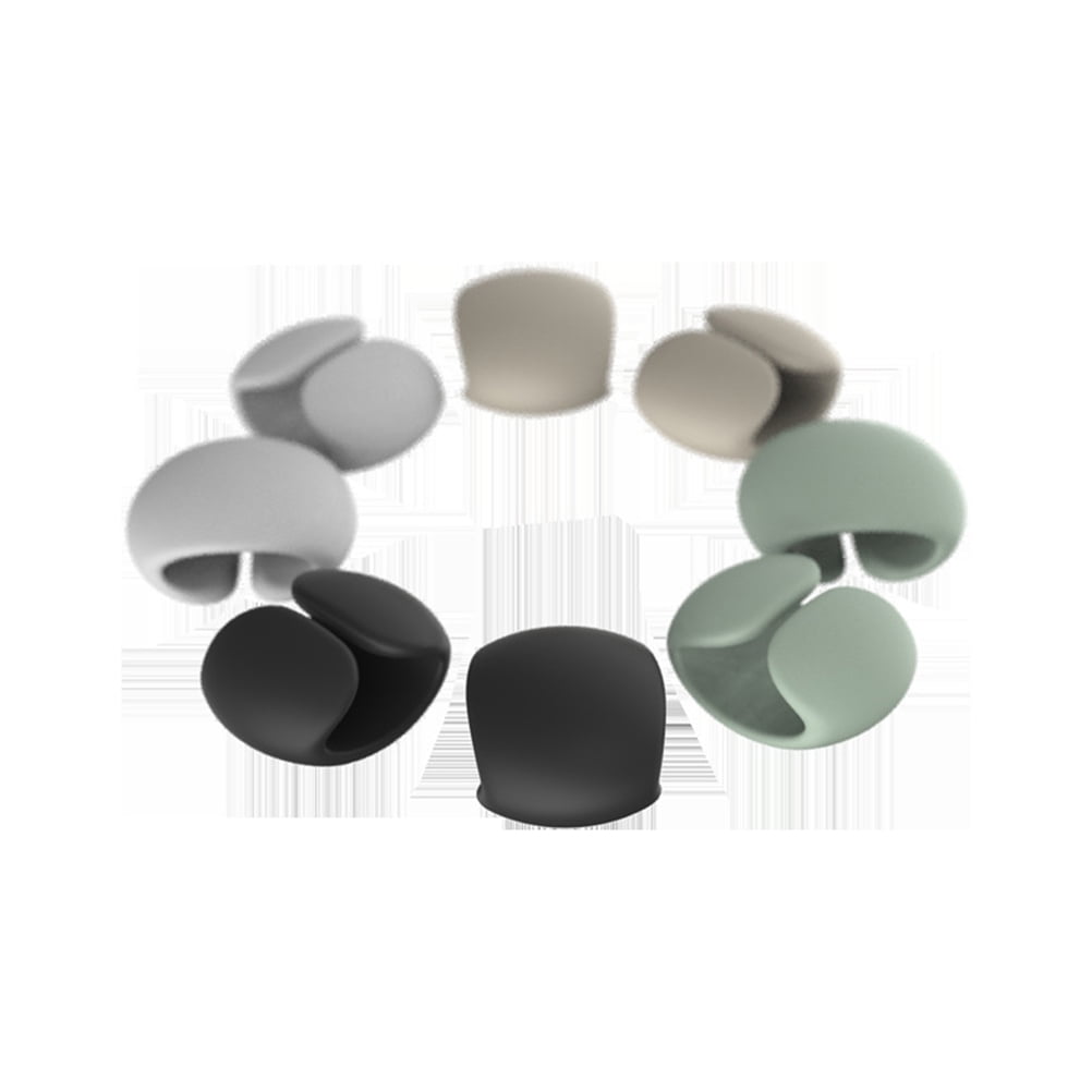 WORGEOUS 4 Pcs Cable Storage Organizer Easy Access Winder Wire ...