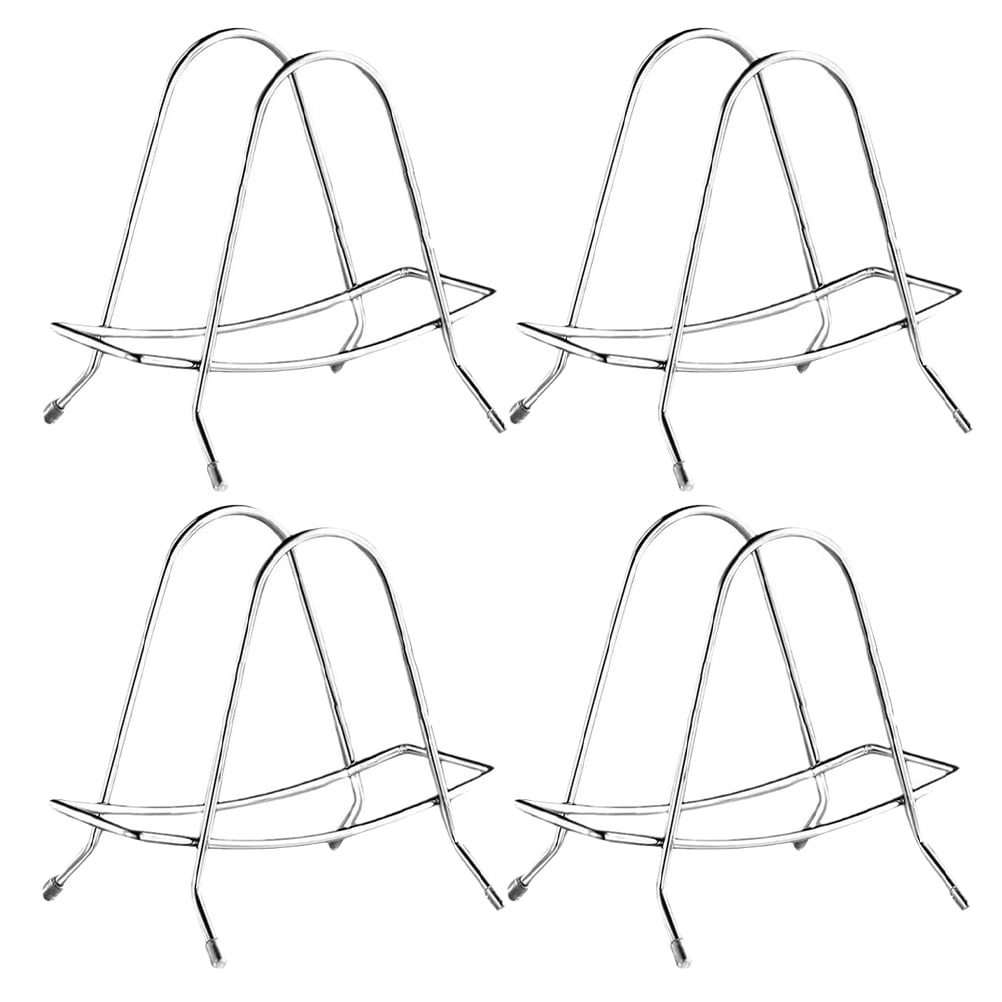 WORGEOUS 4 Pcs Chopping Board Stand Cutting Household -mounted Silver ...