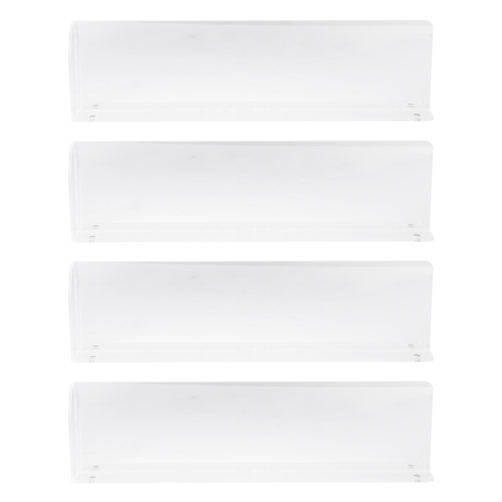 GOOHOCHY 4Pcs Transparent Pvc Shelf Dividers for Retail Organization ...