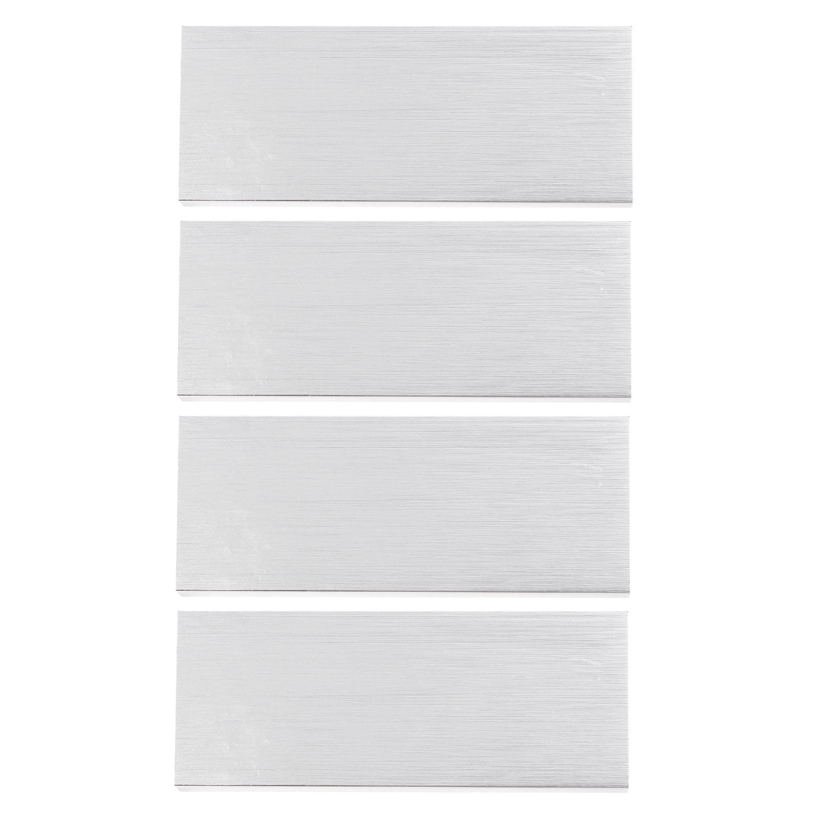 WORGEOUS 4 Pcs Concealed Cabinet Handle Mirror Door Handles Flush Knob ...