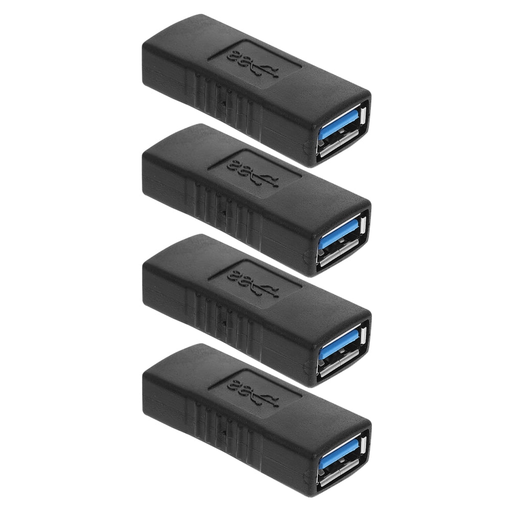 WORGEOUS 4 Pcs Female to Female USB Adapter High-Speed Data Transfer ...