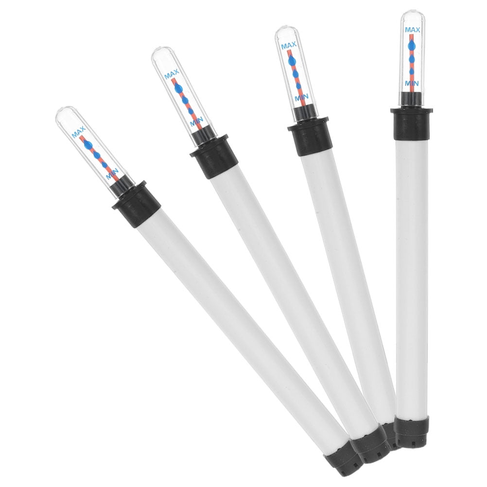 WORGEOUS 4 Pcs Flowerpot Water Level Indicator Tool Float Transparent ...
