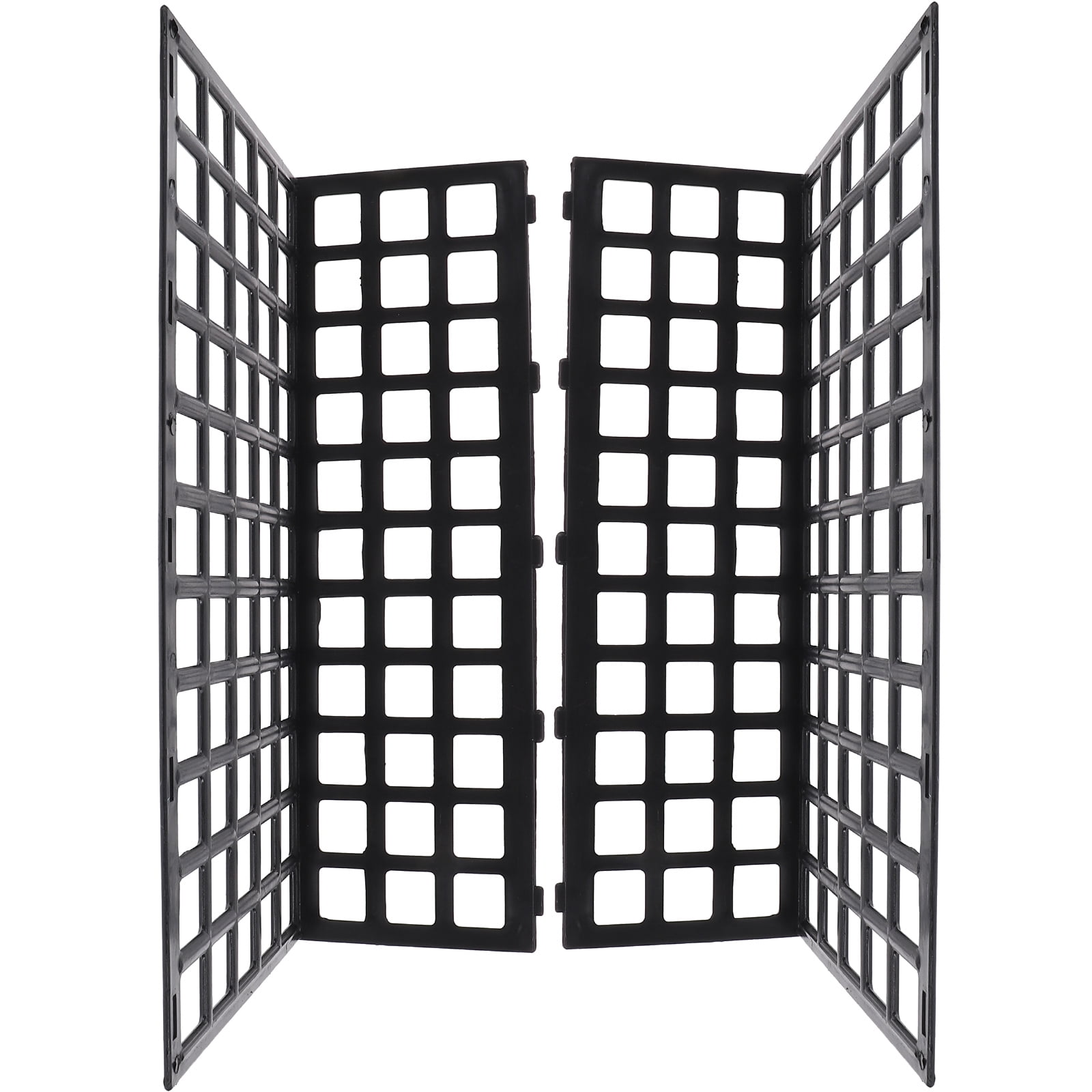 WORGEOUS 4 Pcs Fresh Food Stack Head Practical Supermarket Guardrails ...